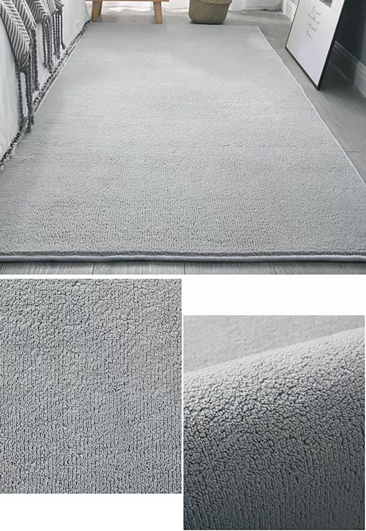 พรมแต่งบ้าน พรมปูพื้น ขนาด 120x160cm รุ่น Super Smooth | LINE SHOPPING
