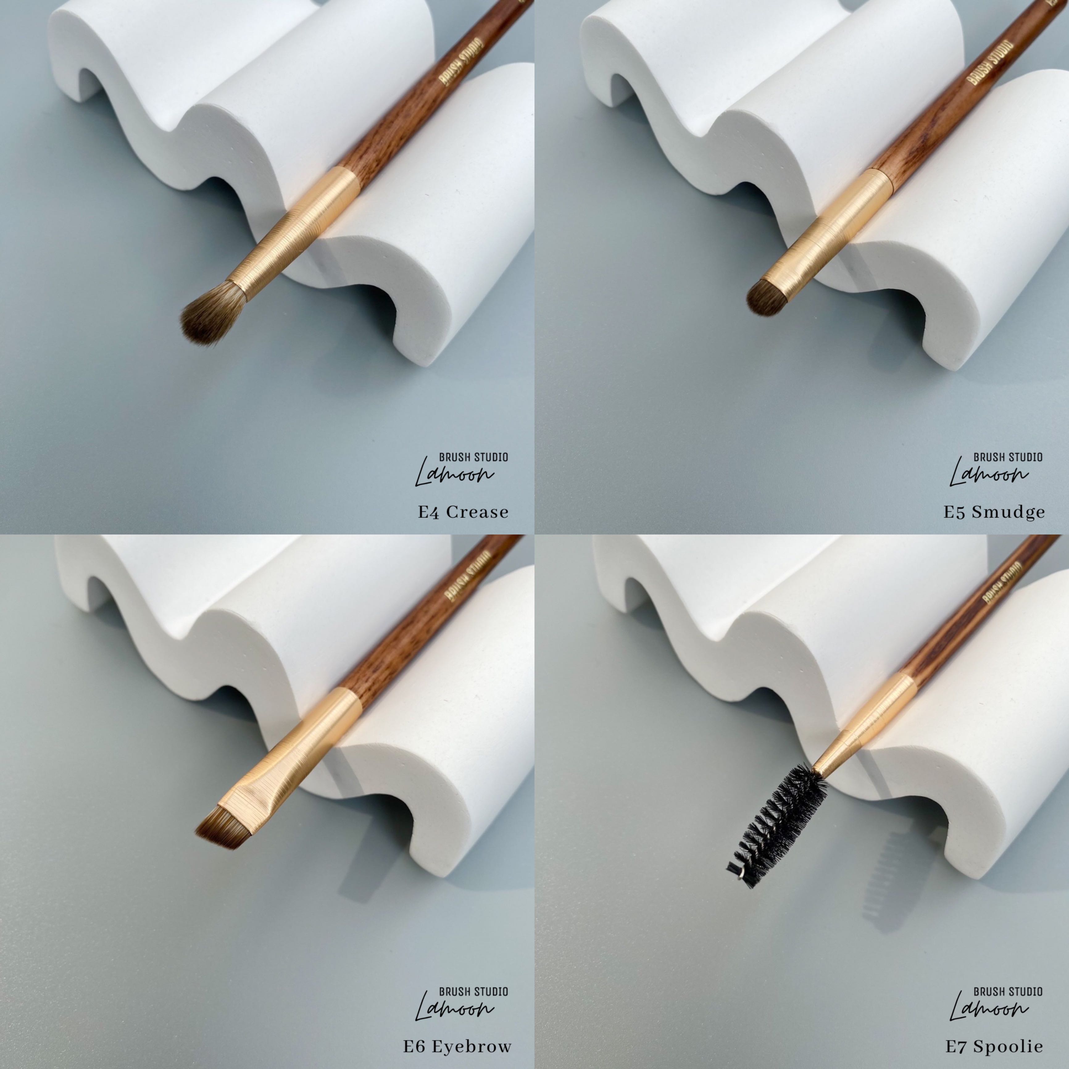 BRUSH STUDIO Lamoon Set 12 pieces : ชุดแปรงแต่งหน้า ละมุน 12 ชิ้น | LINE SHOPPING