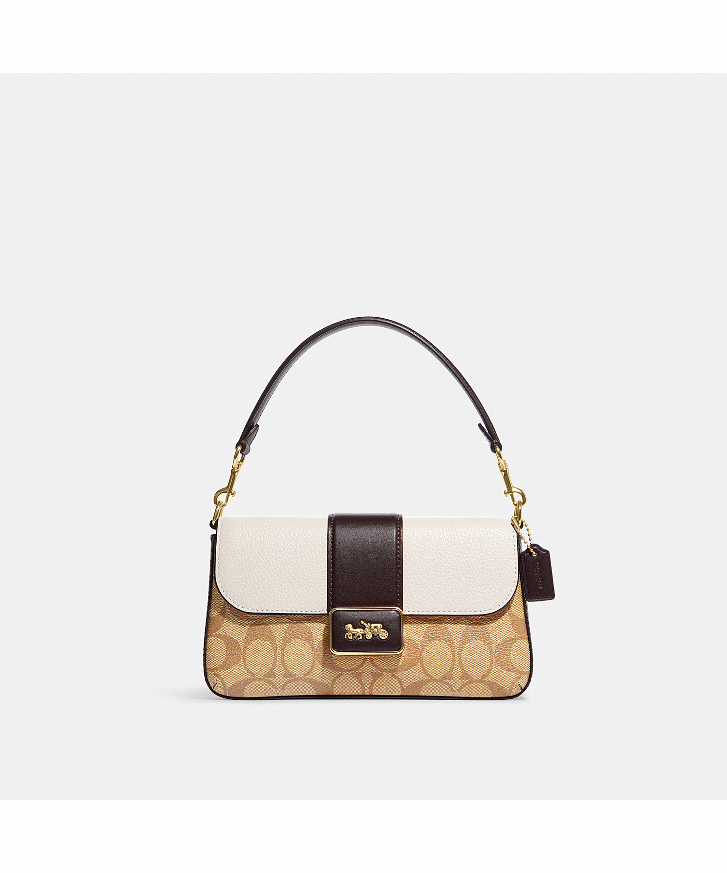 COACH MINI GRACE CROSSBODY IN SIGNATURE CANVAS CC033 IMOTV | LINE SHOPPING