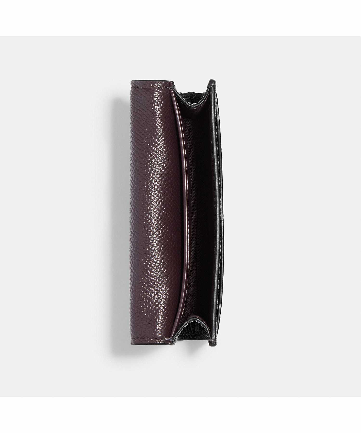 COACH FLAP CARD CASE CH487 IMBLK | LINE SHOPPING