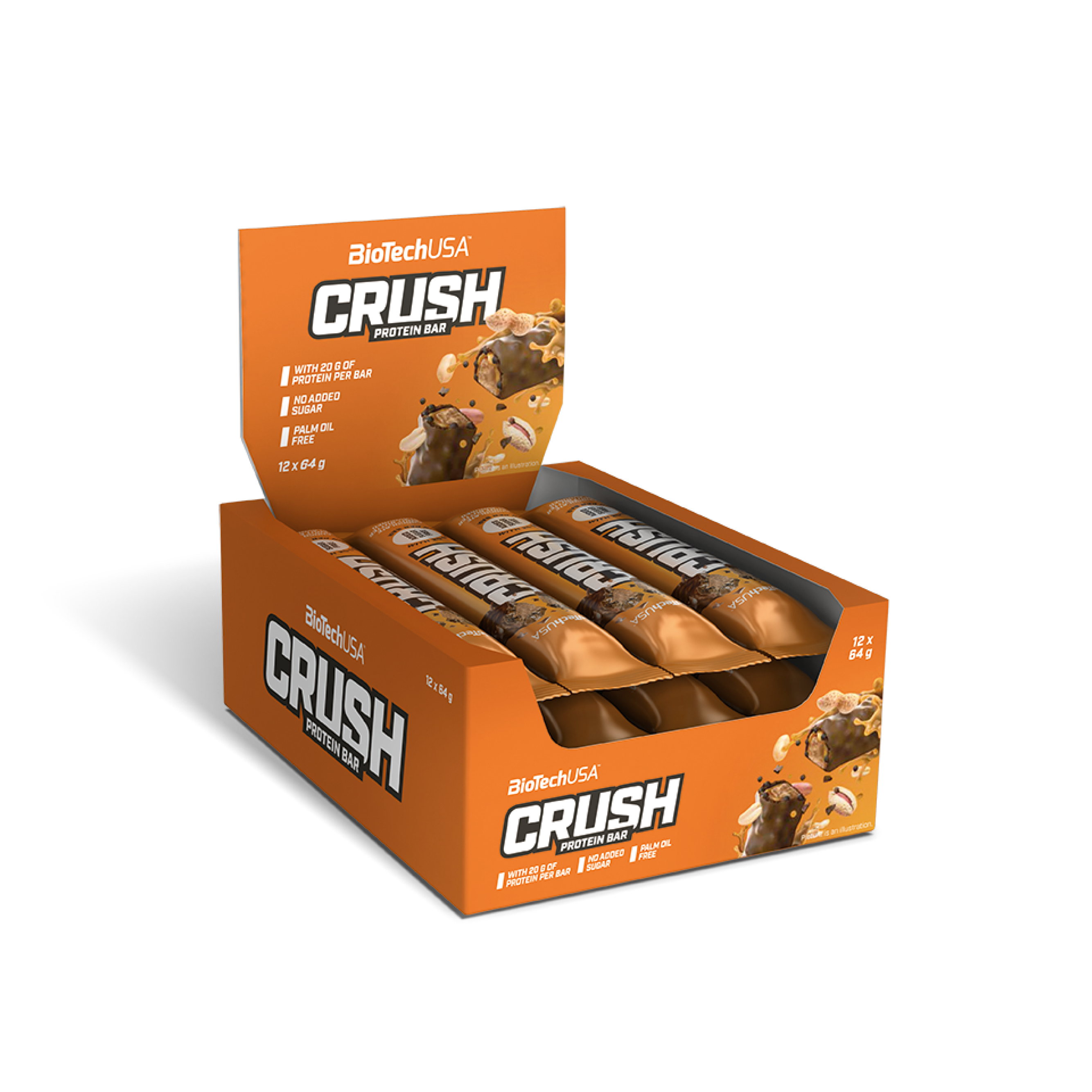 [BiotechUSA] Crush Protein bar : Chocolate Peanut Butter | LINE SHOPPING