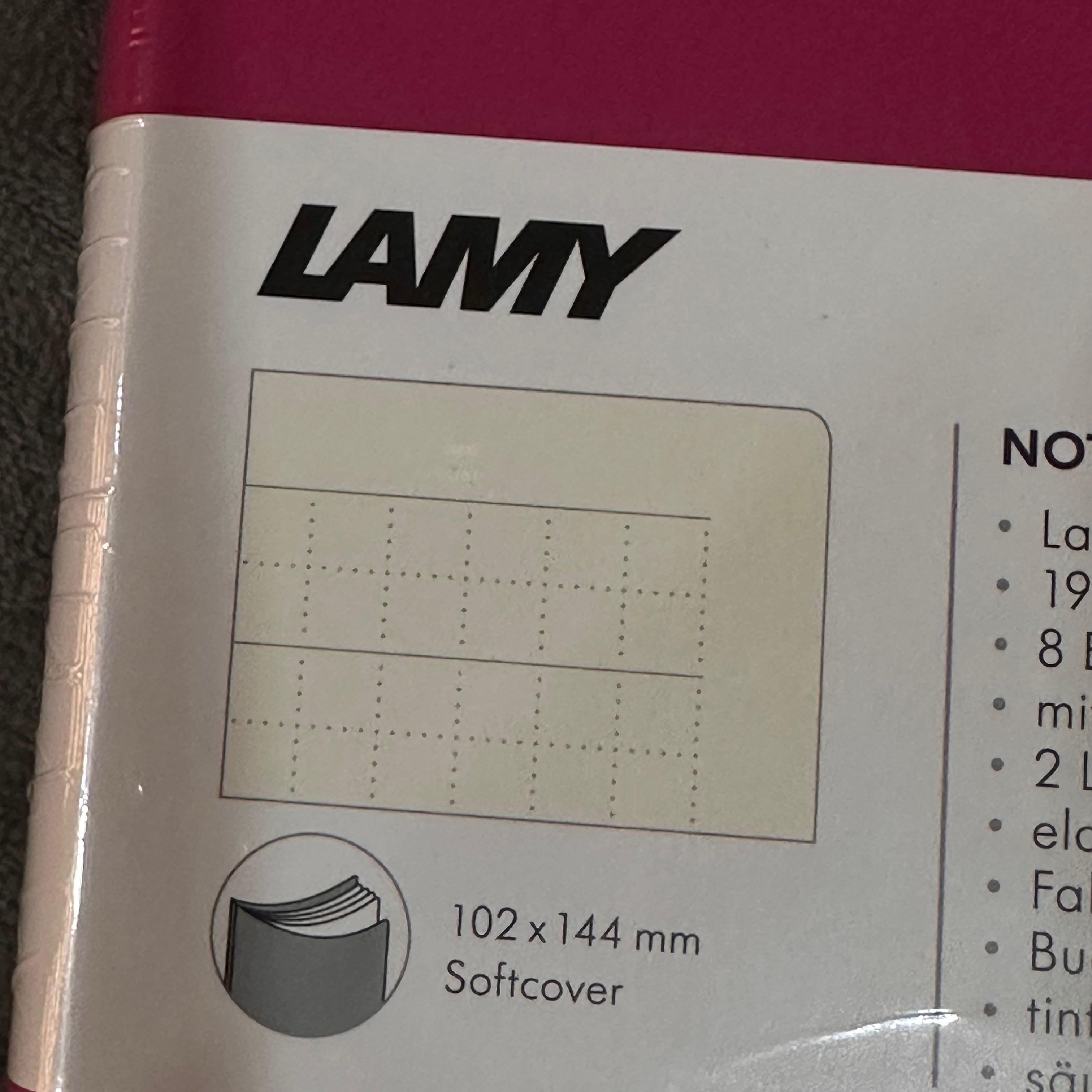 LAMY Note Book | LINE SHOPPING