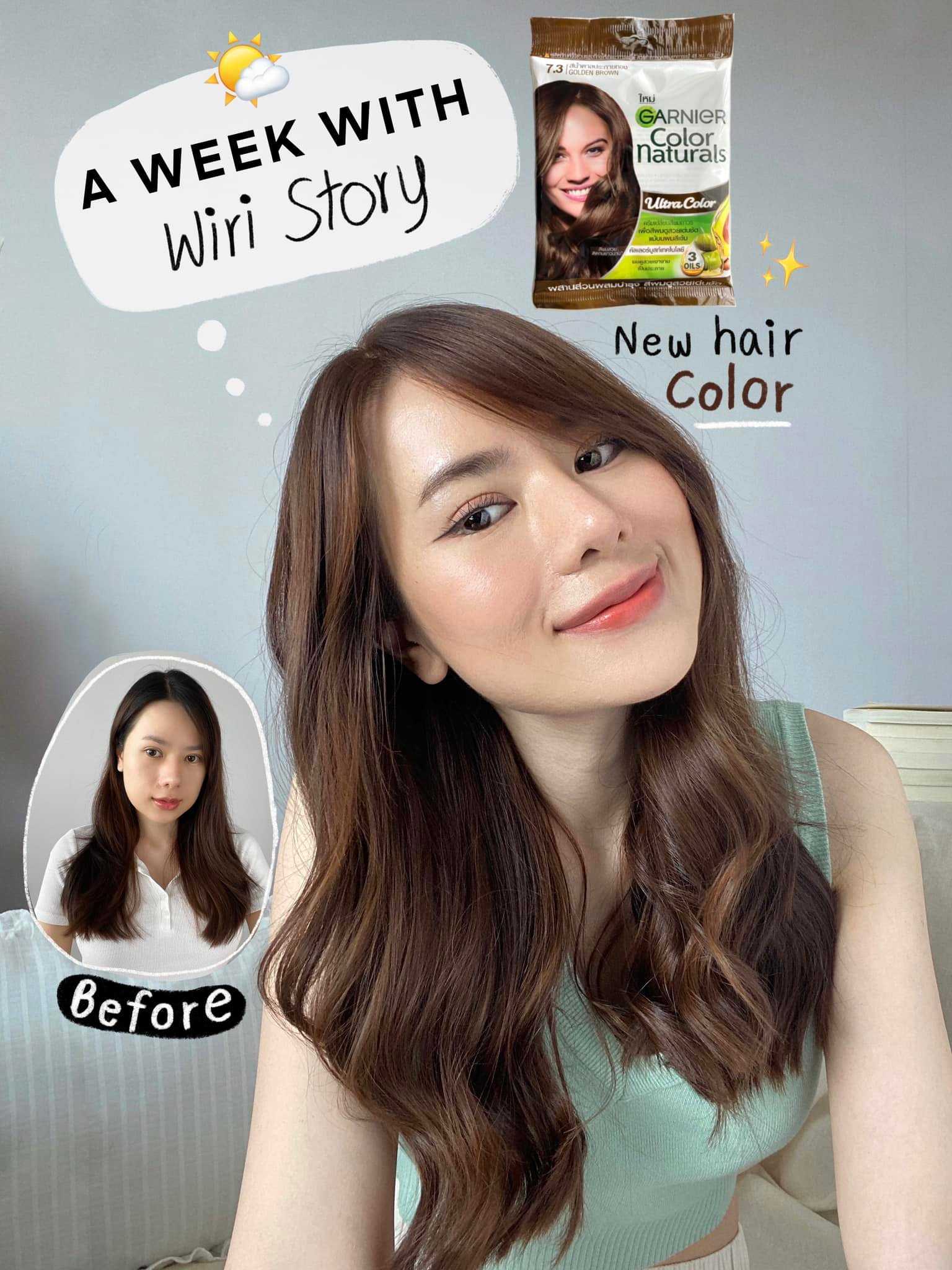 7 3 Garnier Color Naturals Creme Riche ครีมเปลี่ยนสีผมกานิเย่ Line