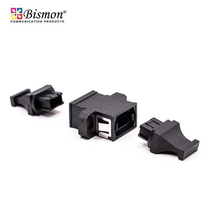 MTP/MPO Fiber Optic Adapter Footprint reduced Flange(Key Up to Key Down ...