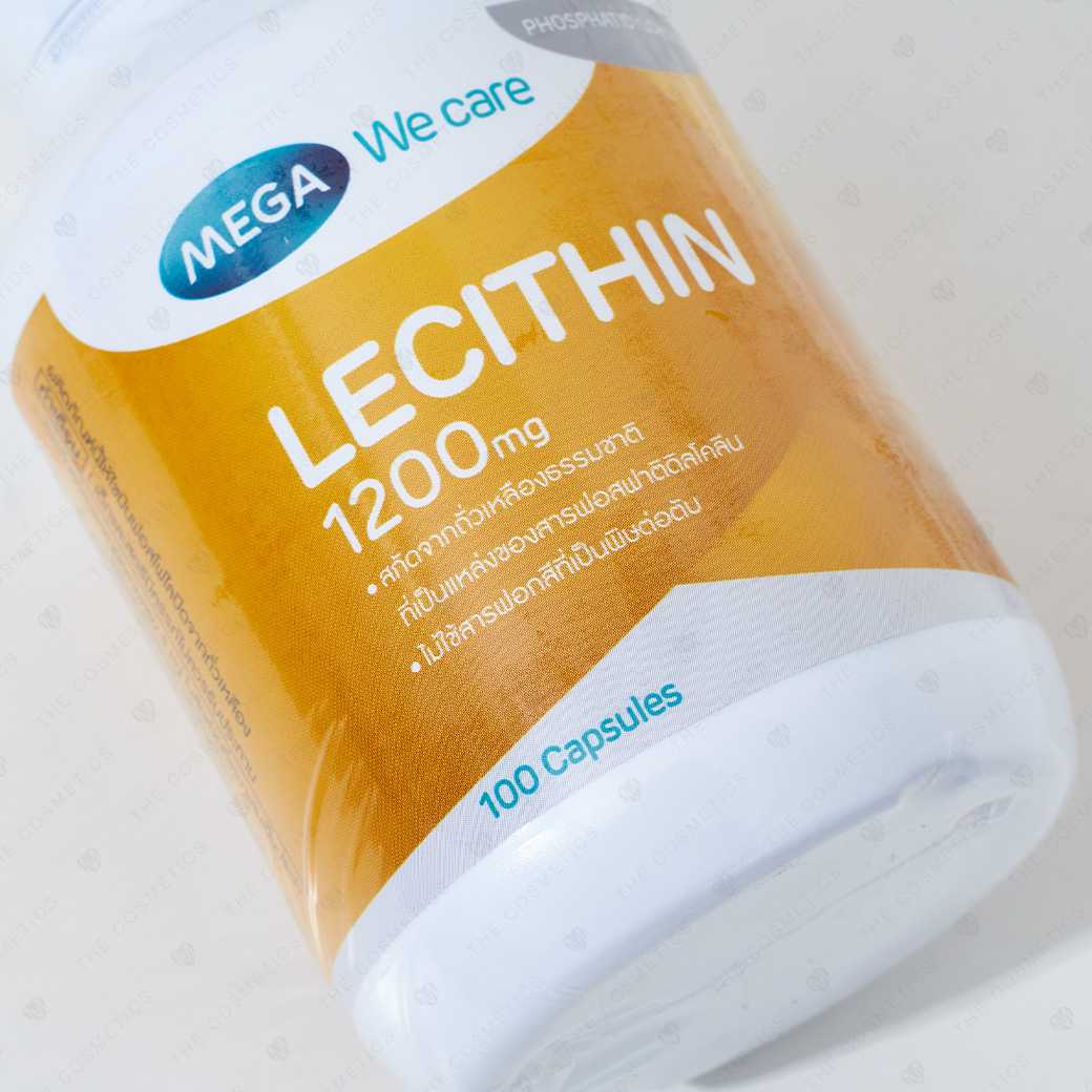 Mega We Care Lecithin 1200 mg. 100 Capsules | LINE SHOPPING