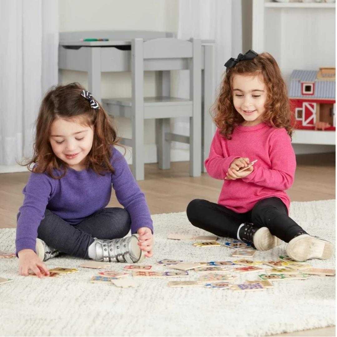 [หลากรุ่น] พัซเซิลไม้จับคู่ A-Z & ตัวเลข 1-20 Self-Correcting Alphabet ...