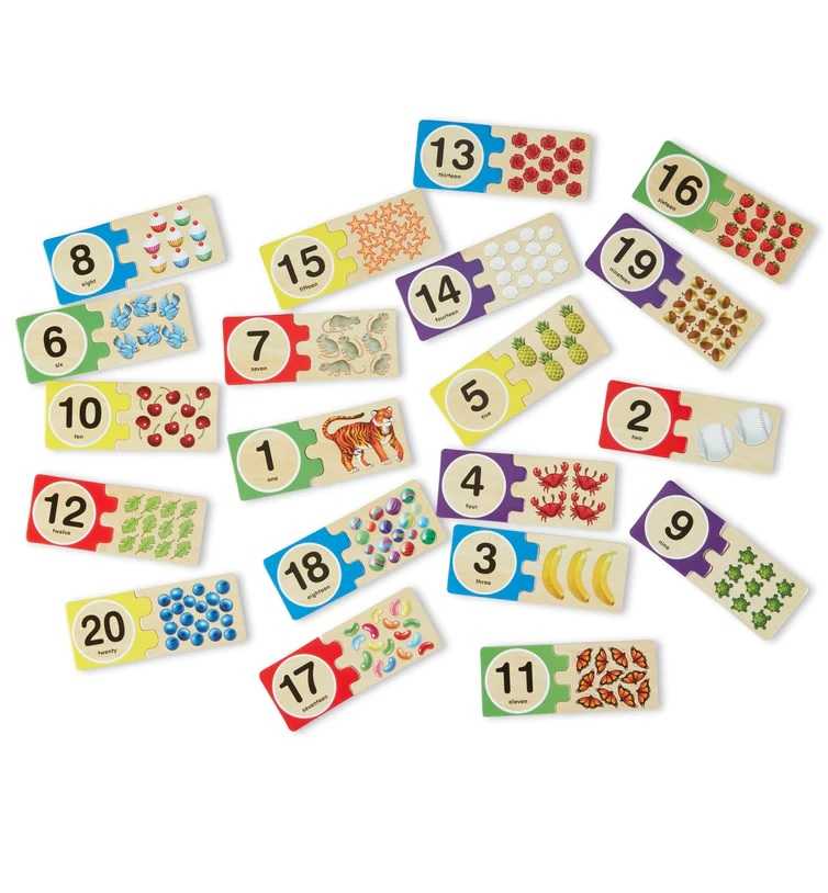 [หลากรุ่น] พัซเซิลไม้จับคู่ A-Z & ตัวเลข 1-20 Self-Correcting Alphabet ...