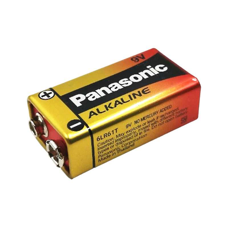 PANASONIC Alkaline 9V Battery ถ่านอัลคาไลน์ 9V #6LR61T | LINE SHOPPING
