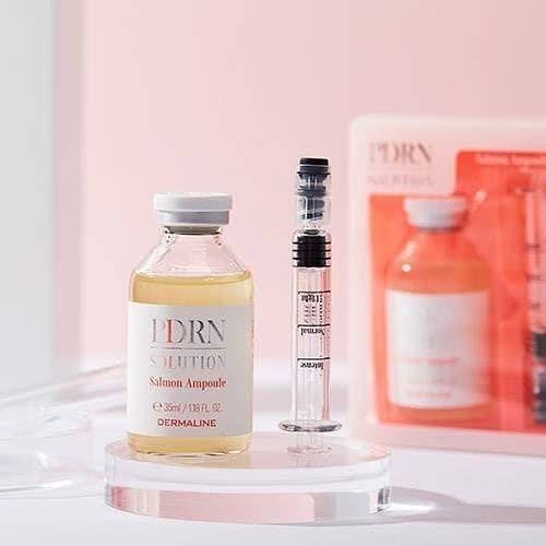 Dermaline PDRN Solution Salmon Ampoule 35ml. แอมพูล DNA แซลมอน | LINE SHOPPING
