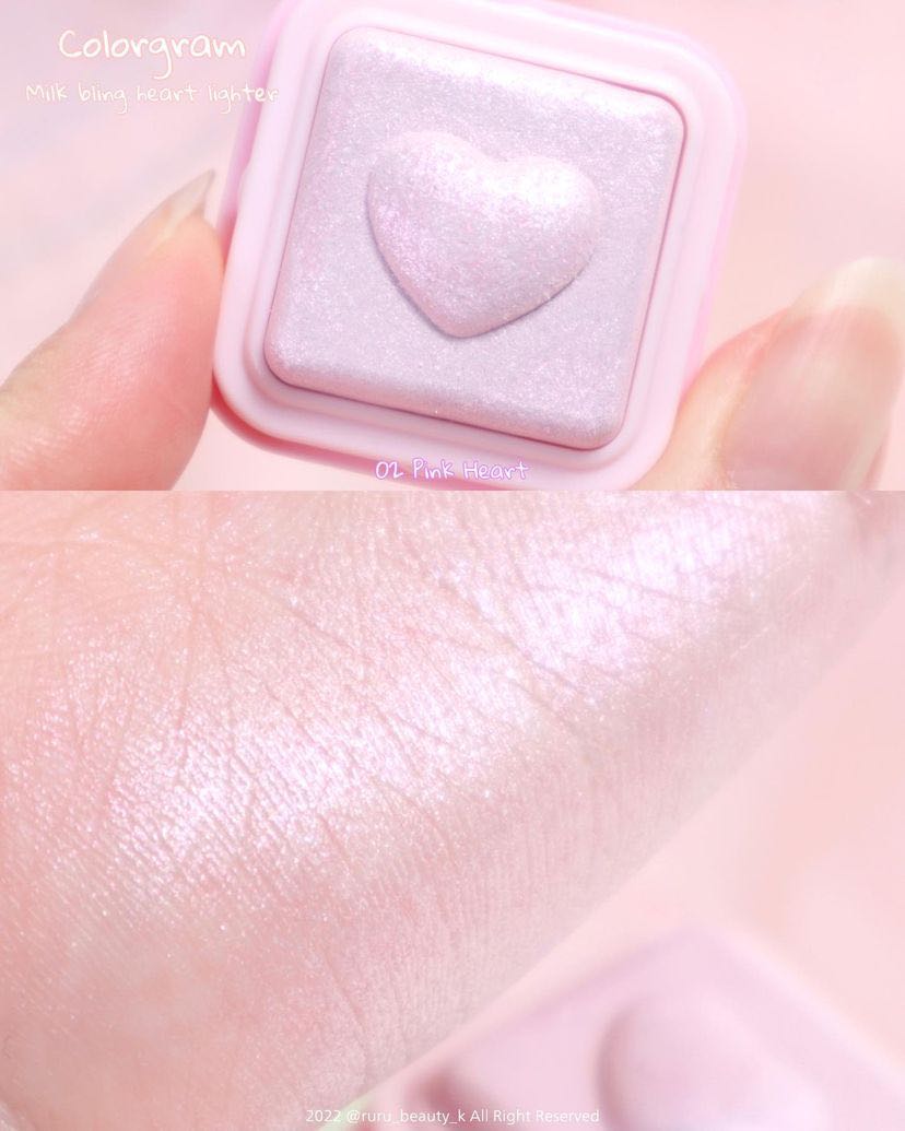 COLORGRAM Milk Bling Heartlighter 2.2g | LINE SHOPPING