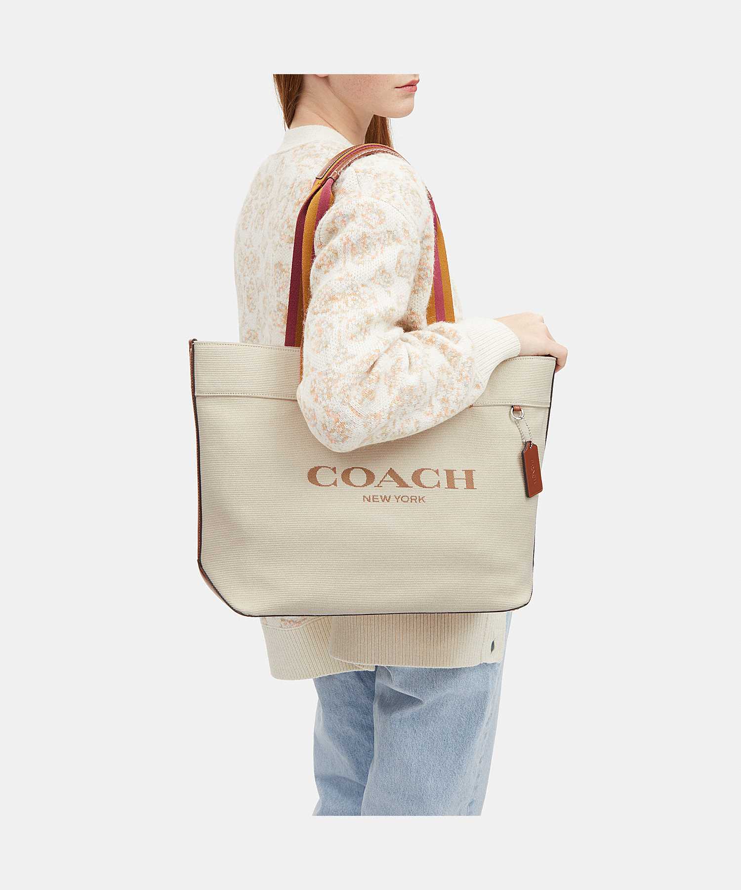 COACH TOTE CJ607 SV/NP | LINE SHOPPING