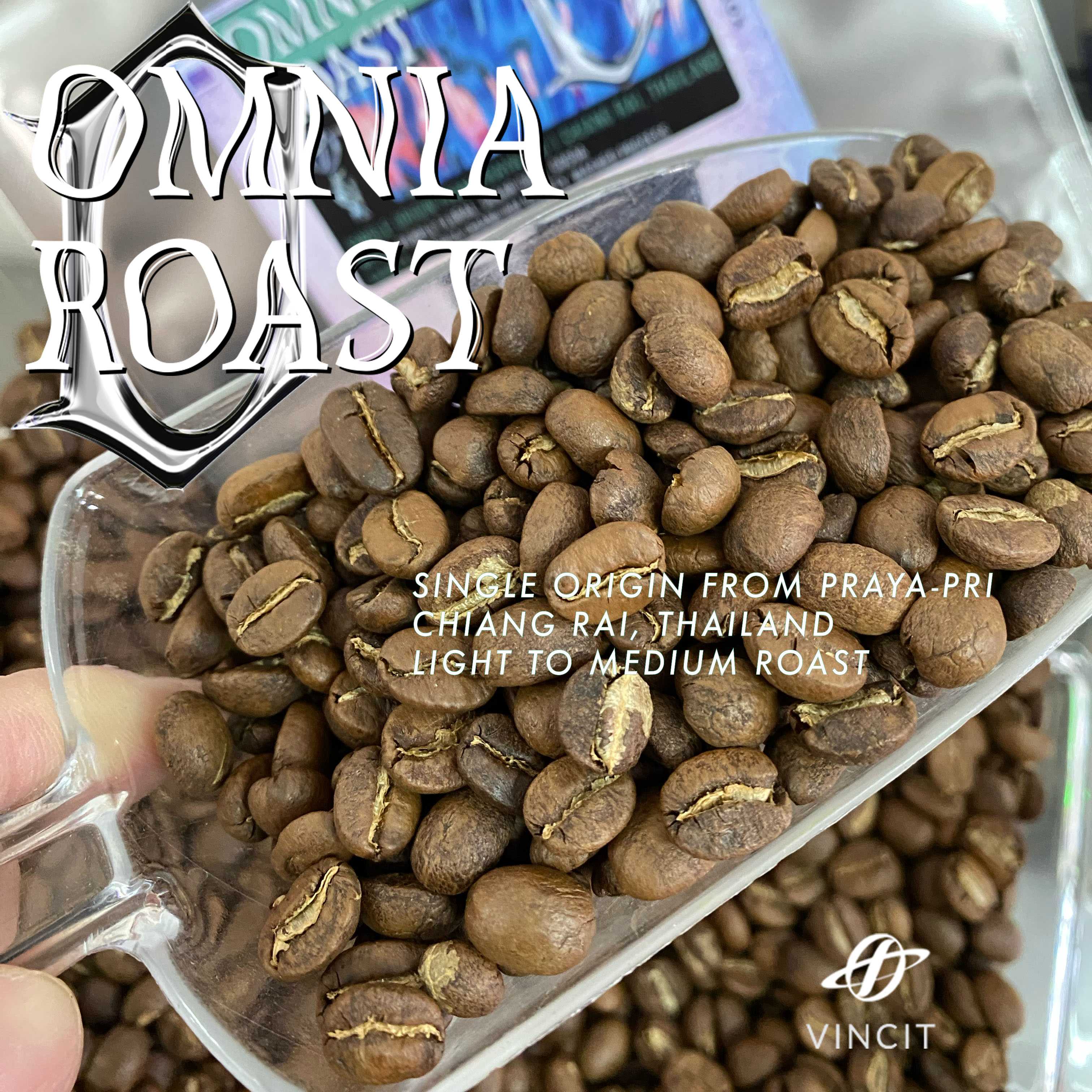 Omnia Roast เมล็ดกาแฟคั่วอ่อนค่อนกลาง Light to Medium Roast/ Series ...