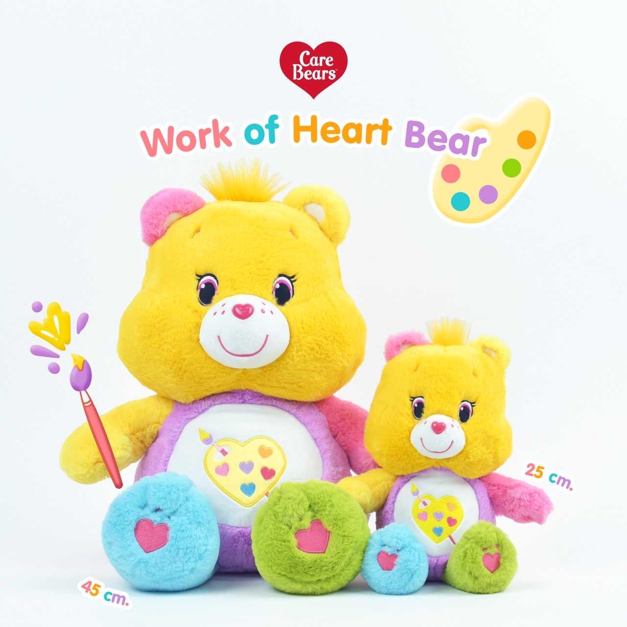 Care Bears-ตุ๊กตาหมีแคร์แบร์ Work of Heart Bear | LINE SHOPPING