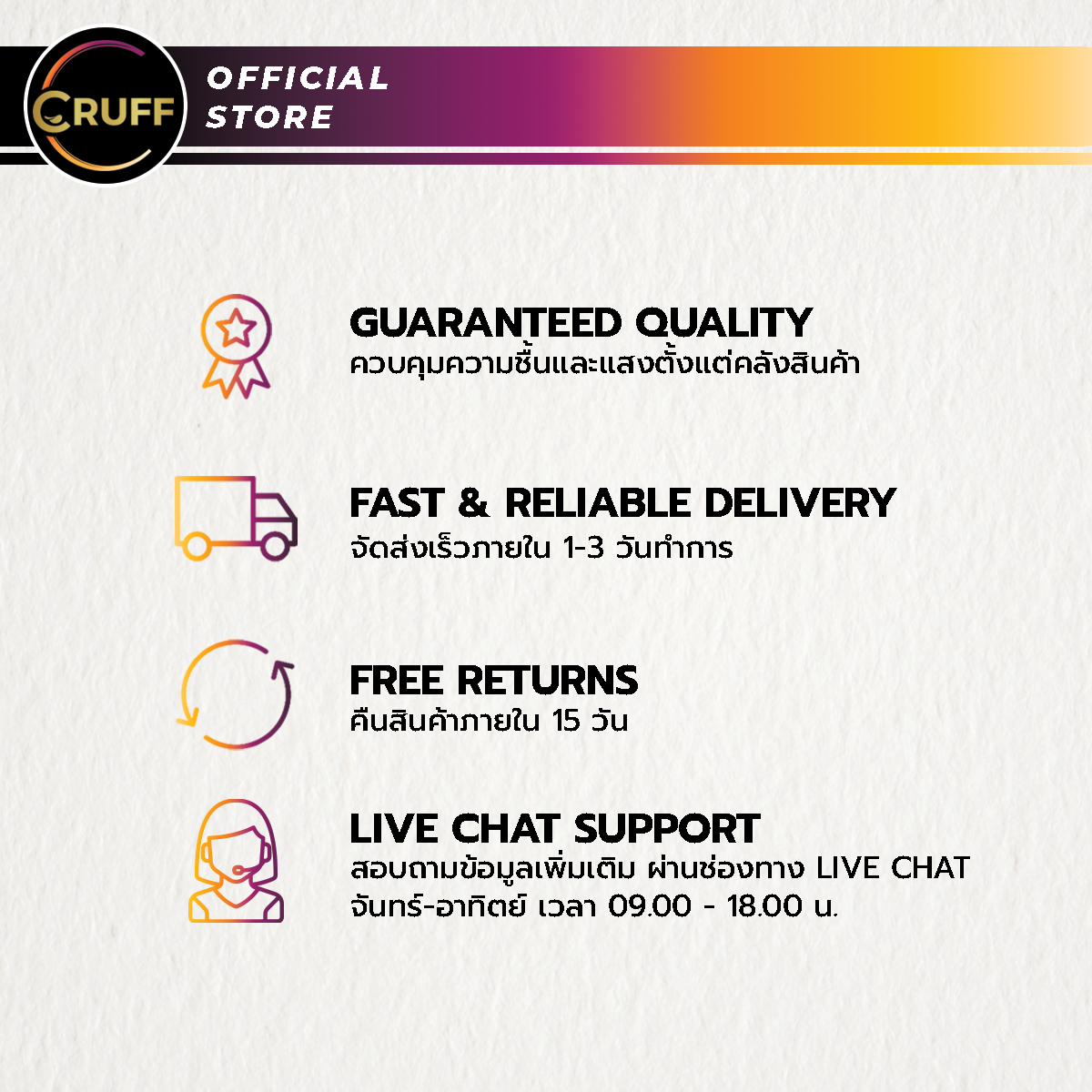 CRUFF SIGNATURE BLACK TRUFFLE Premium Mixed Roots Chips 75g. [ 1 Carton ...