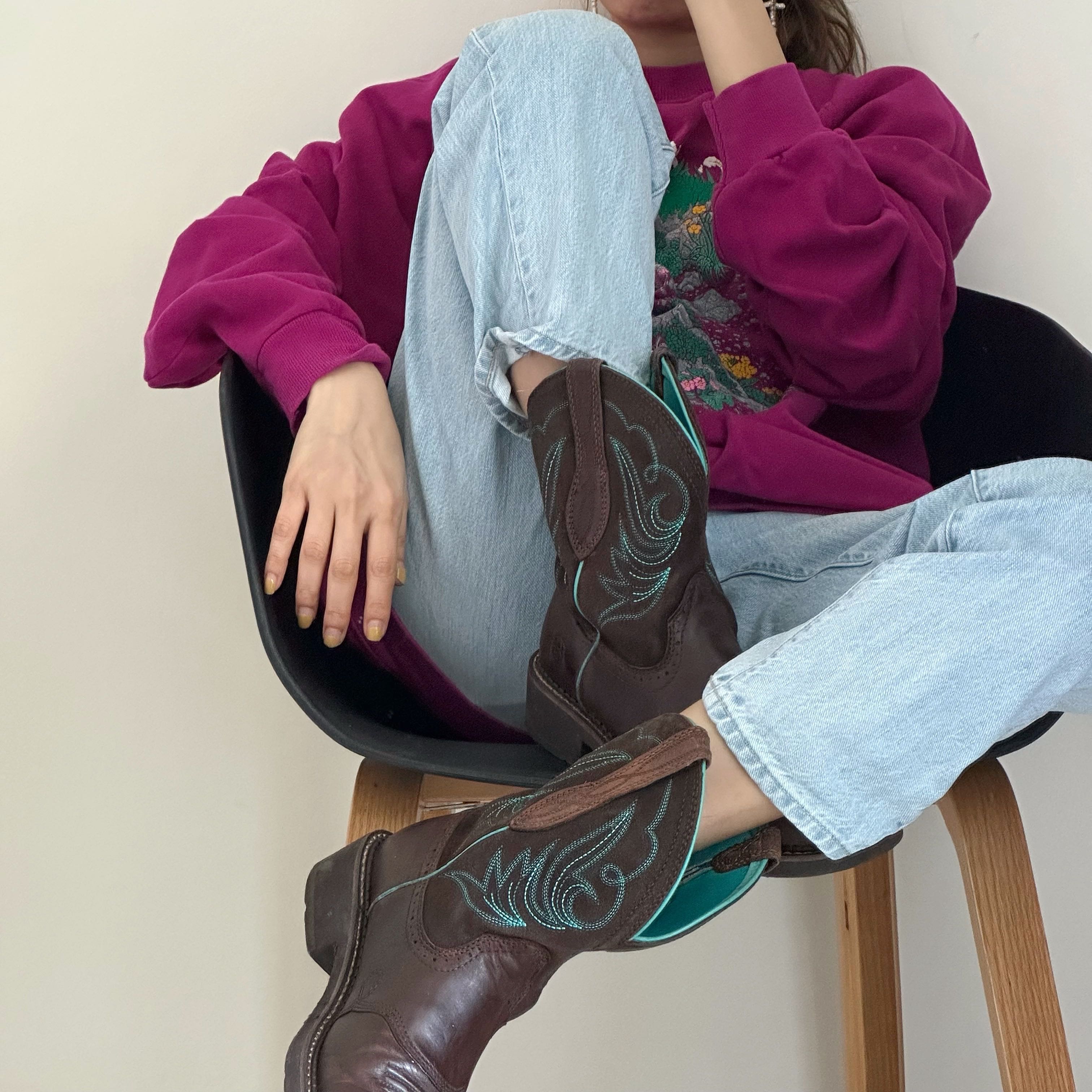 AQUA WESTERN BOOTS | LINE SHOPPING