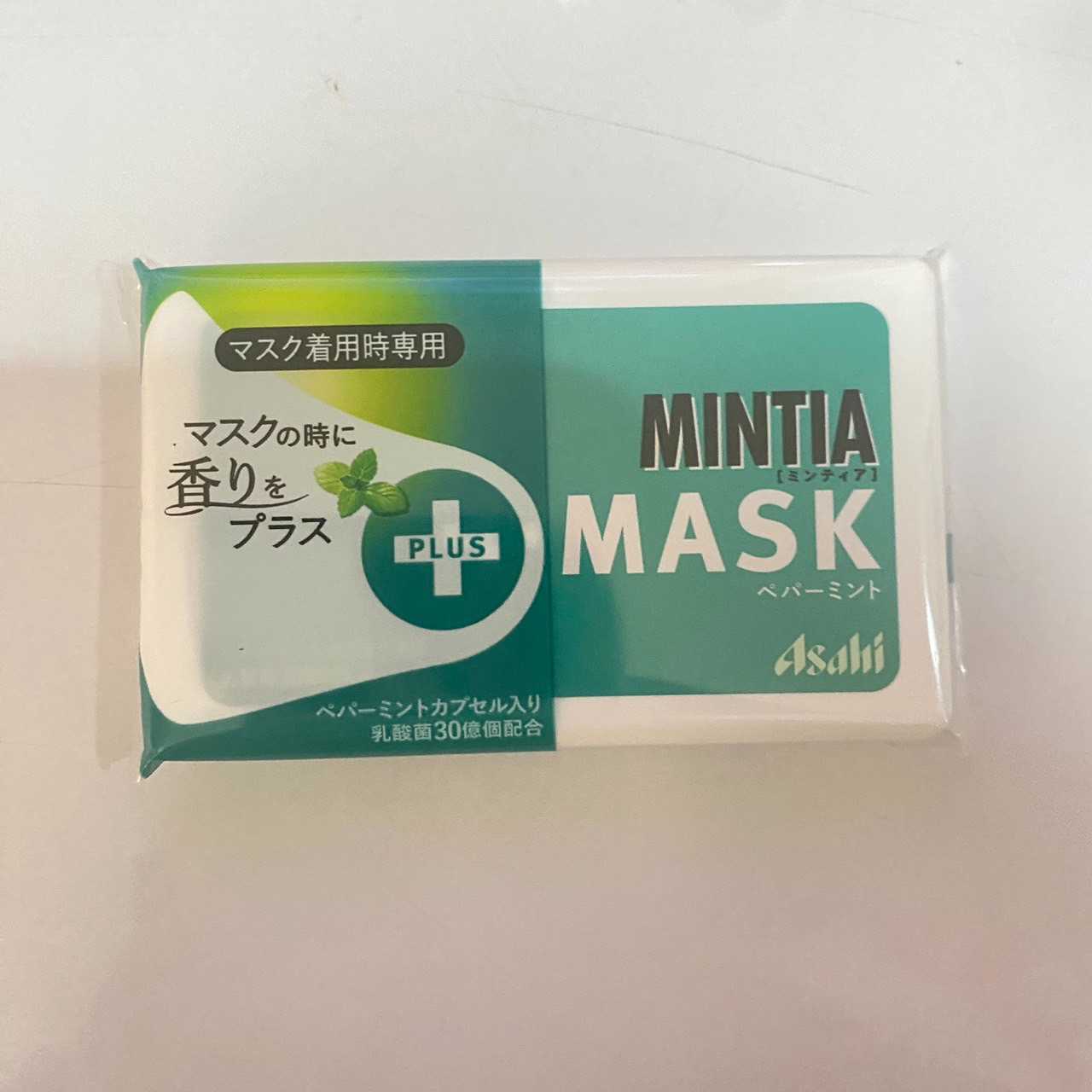 Asahi Mintia Plus Mask Peppermint Candy 50 tablets ลูกอมน้ำตาลต่ำ กลิ่ ...