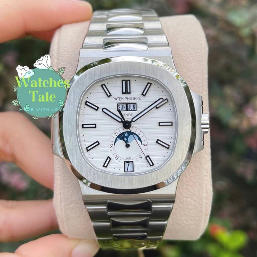 Patek Philippe Nautilus Annual Calendar Moon Phase Ref.5726/1a-014 PPF ...