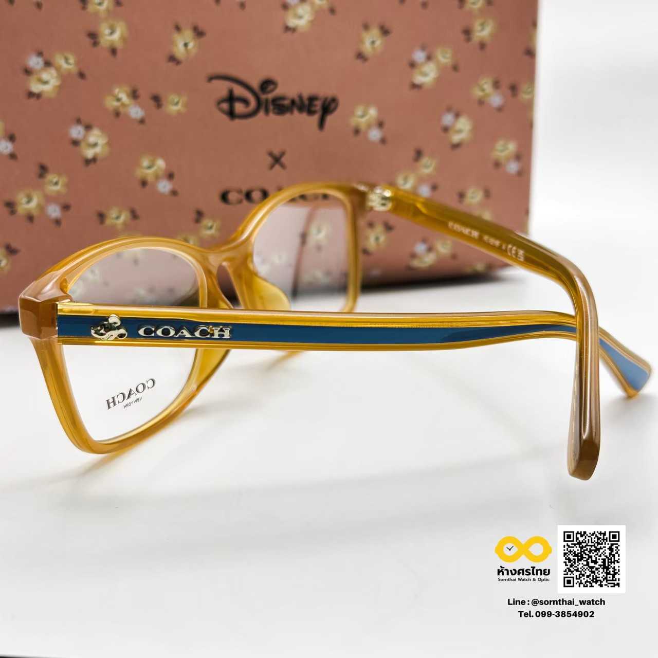 กรอบแว่นสายตา Coach x Disney รุ่น HC6216 ฉลองครบรอบ 100 ปี Disney ...