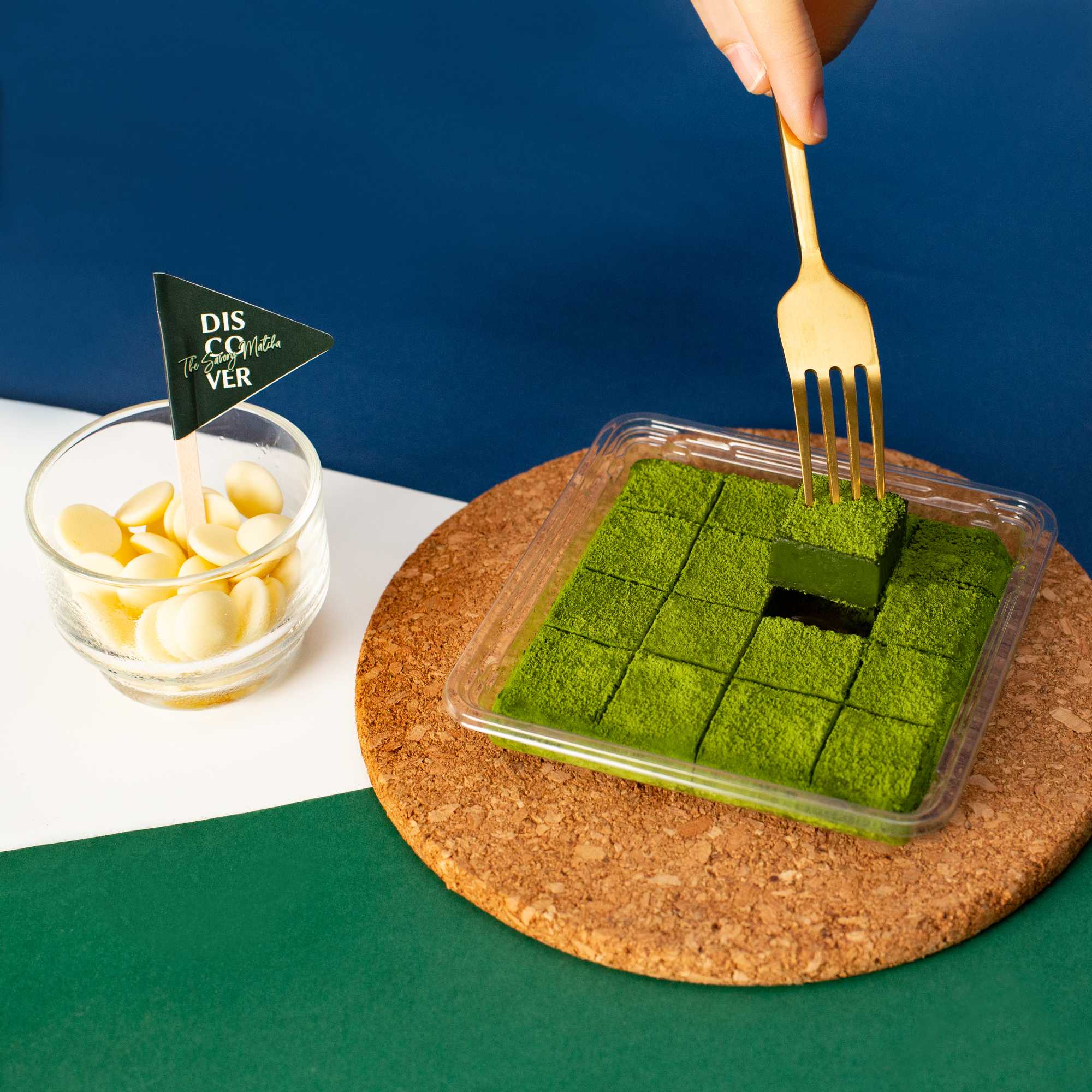 SQUARE2 Nama Chocolate Matcha (Excellent) จาก Matchazuki | LINE SHOPPING