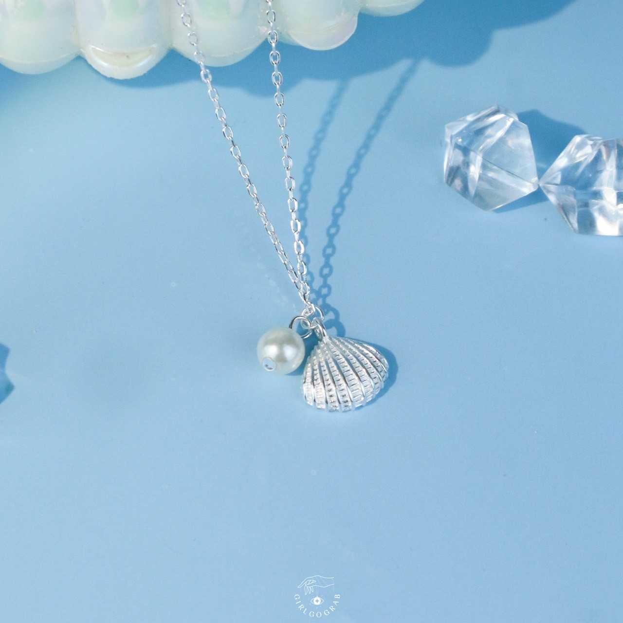 Shell necklace s925 | LINE SHOPPING