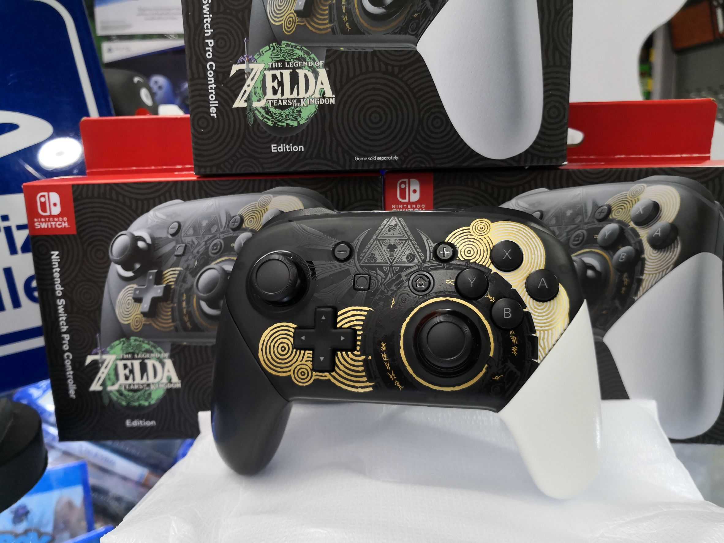 Nintendo Switch Pro Controller Zelda Tears of The Kingdom (Original JP ...