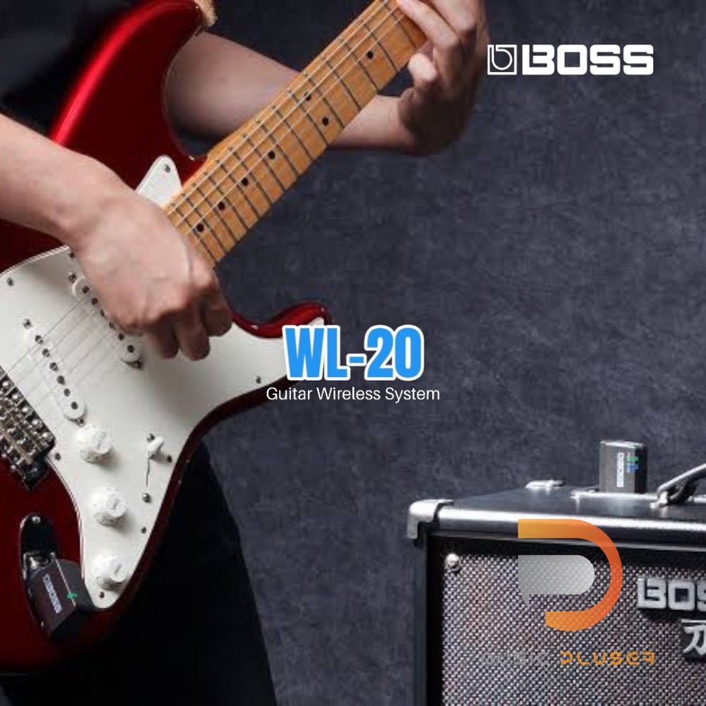 Boss WL-20 Guitar Wireless System ใช้งานต่อเนื่องได้นานถึง 10 ชั่วโมง ระยะการทำงาน 50 ฟุต ชาร์จ ...