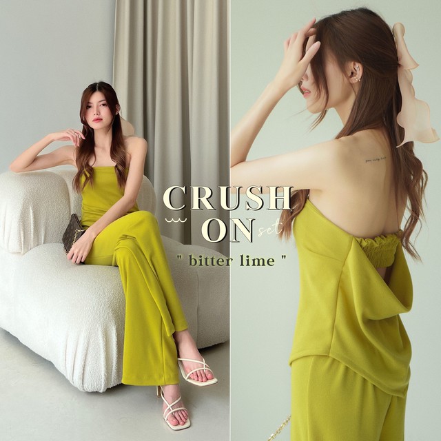 CRUSH ON SET | LINE SHOPPING