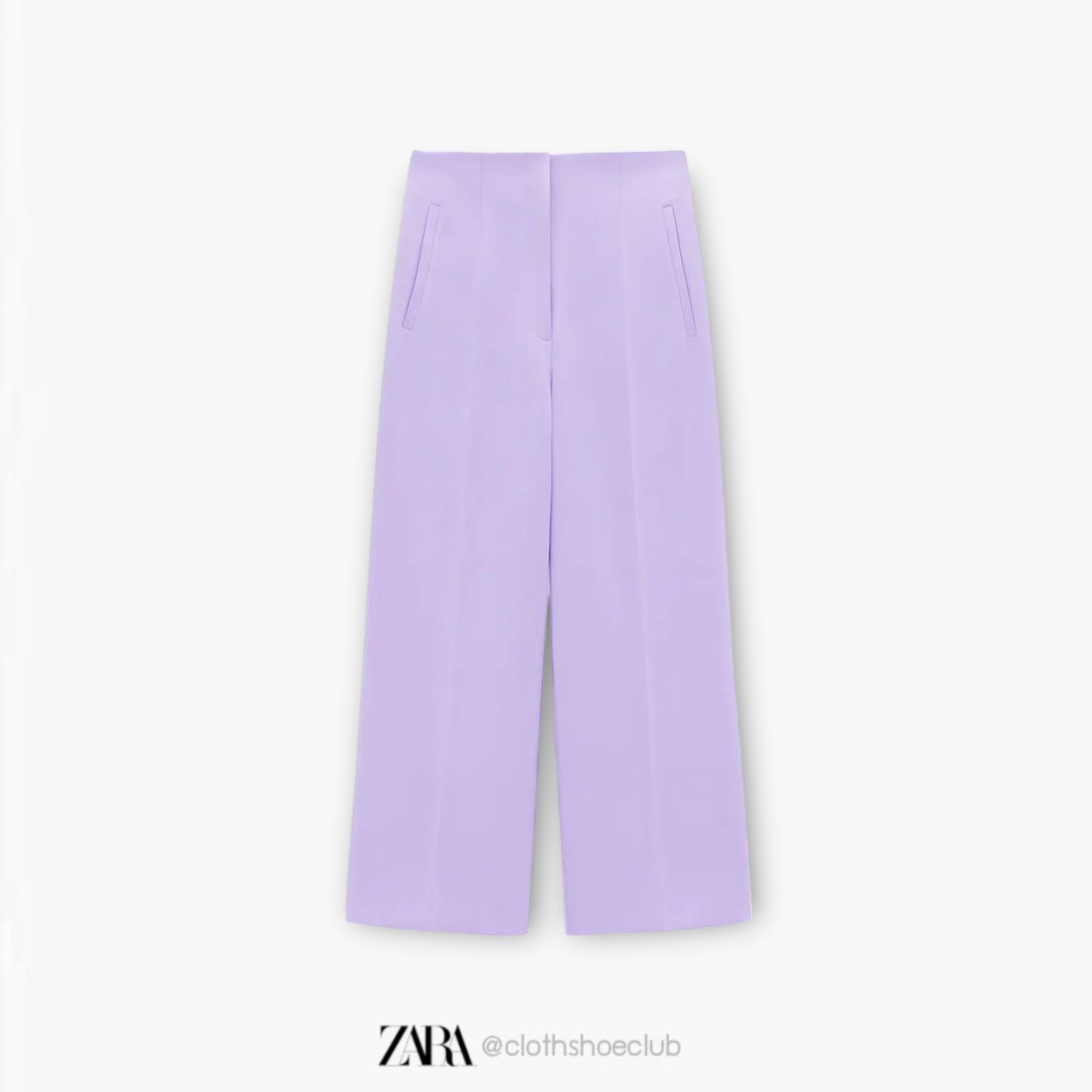(p942) กางเกง ZARA Basic แท้💯 (เอวสูง 27”) | LINE SHOPPING