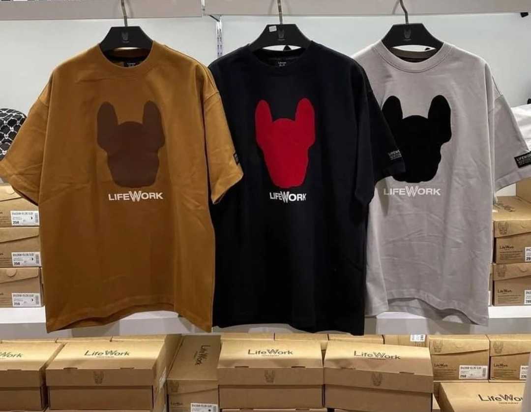 📌(ทักเชทก่อนสั่งซื้อ) LIFE WORK T-SHIRT | LINE SHOPPING