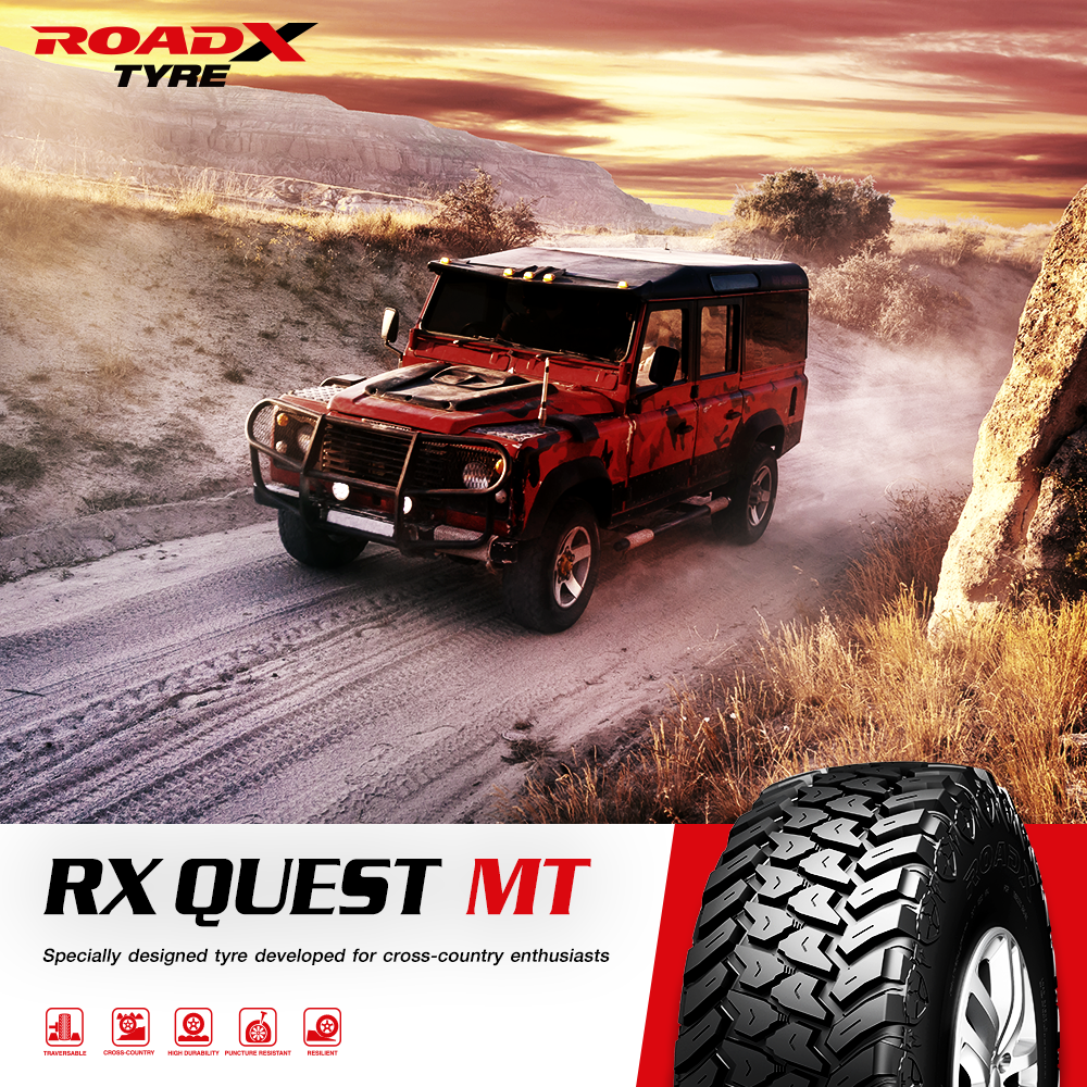 ROADX 265/70R17 (10PR) ยางรถยนต์ขอบ17 รุ่น RX QUEST MT - 4 เส้น (ยาง ...