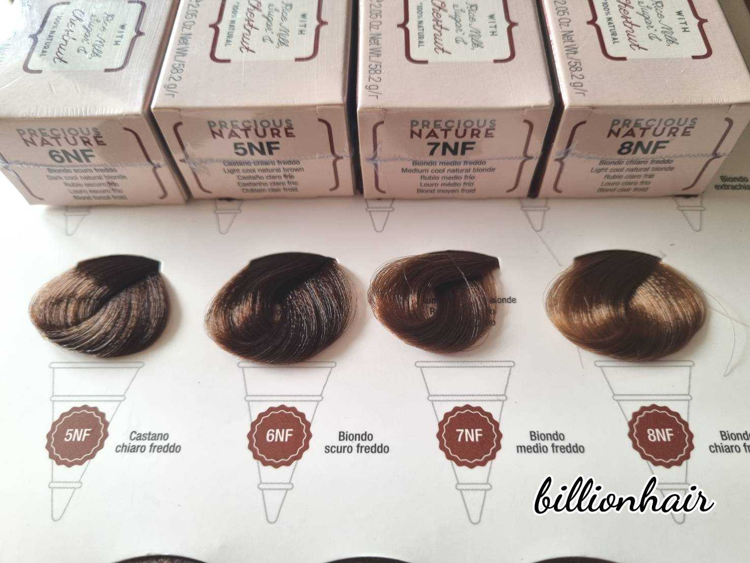 Alfaparf Precious Nature color creme 60ml ยาย้อมผมปกปิดผมขาวปราศจาก ...