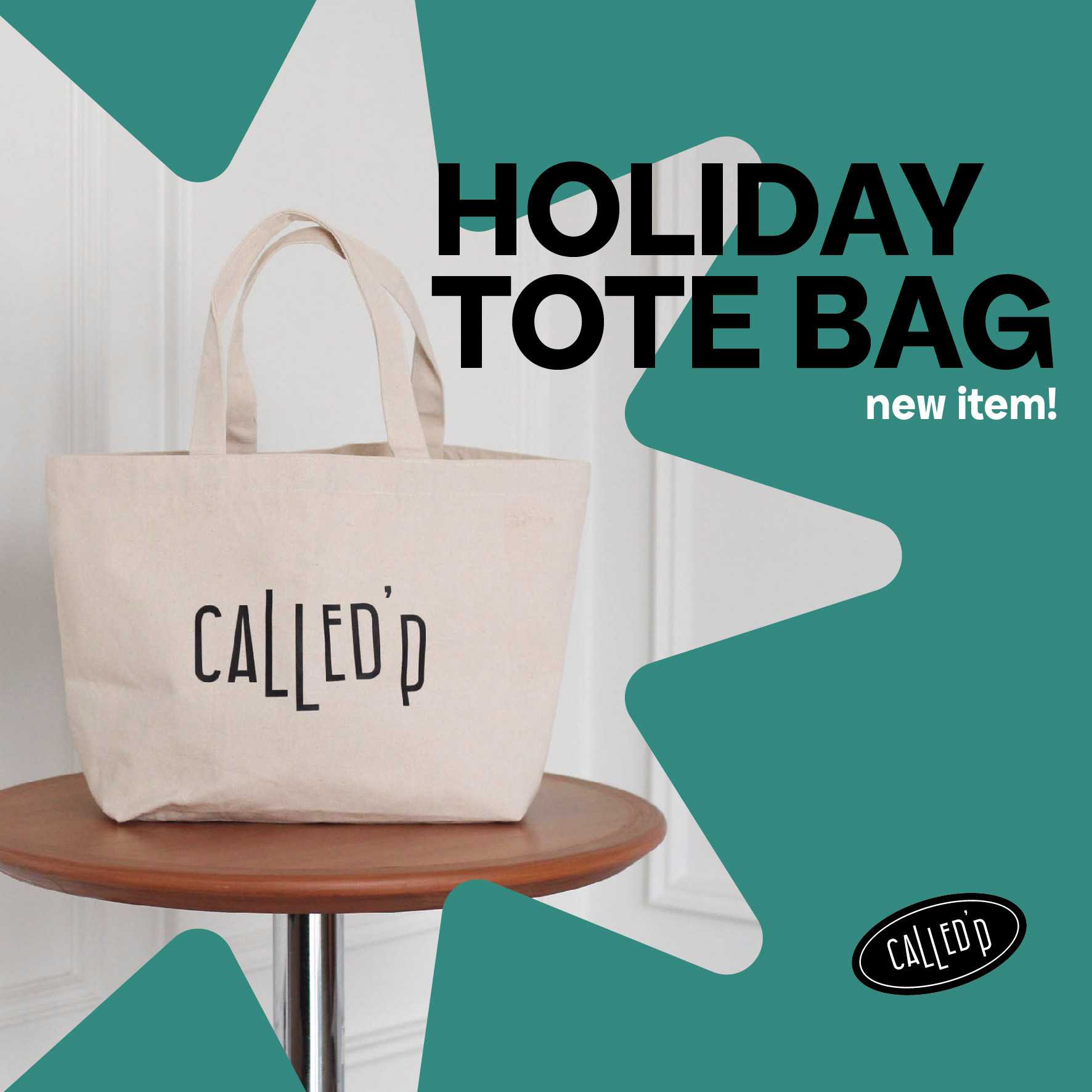 Holiday Tote Bag | LINE SHOPPING