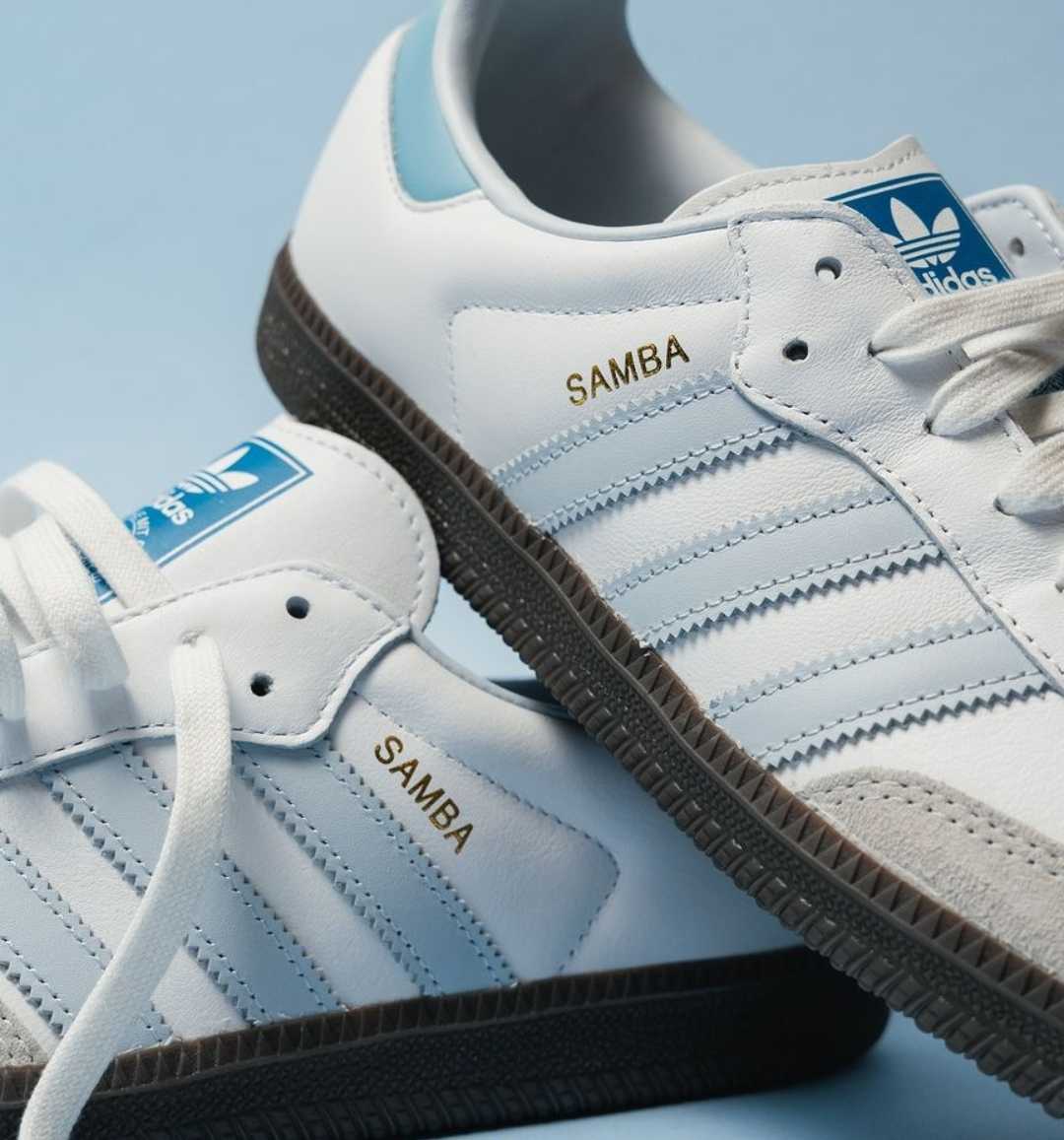 📌(ทักเชทก่อนสั่งซื้อ) Adidas Samba Halo Blue | LINE SHOPPING