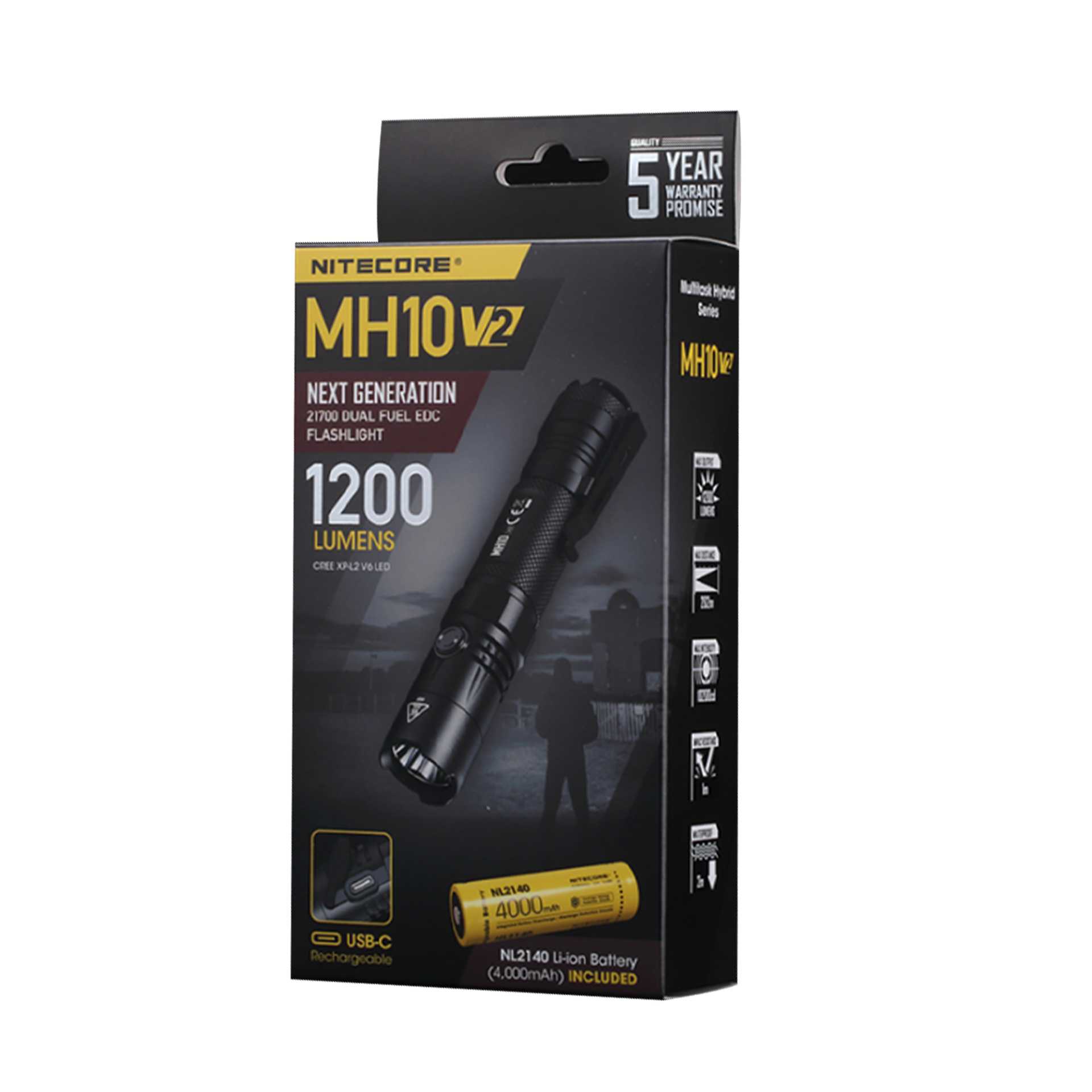ไฟฉาย MH10V2 แบรนด์ nitecore | LINE SHOPPING