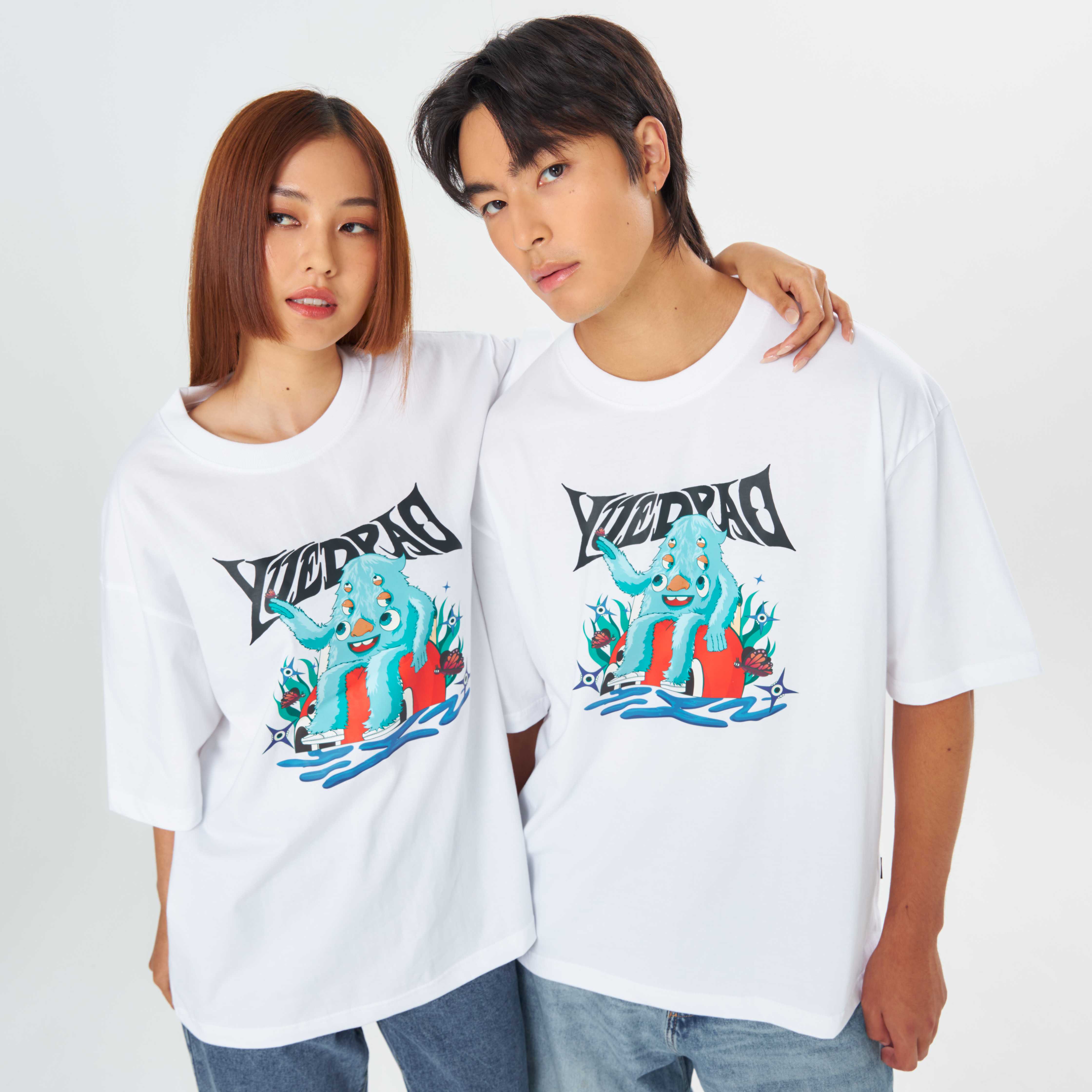 𝙉𝙚𝙬 𝘼𝙧𝙧𝙞𝙫𝙖𝙡 | Sabart x Yuedpao เสื้อยืดเปล่าโอเวอร์ไซซ์ OVERSIZE | YXZ ...