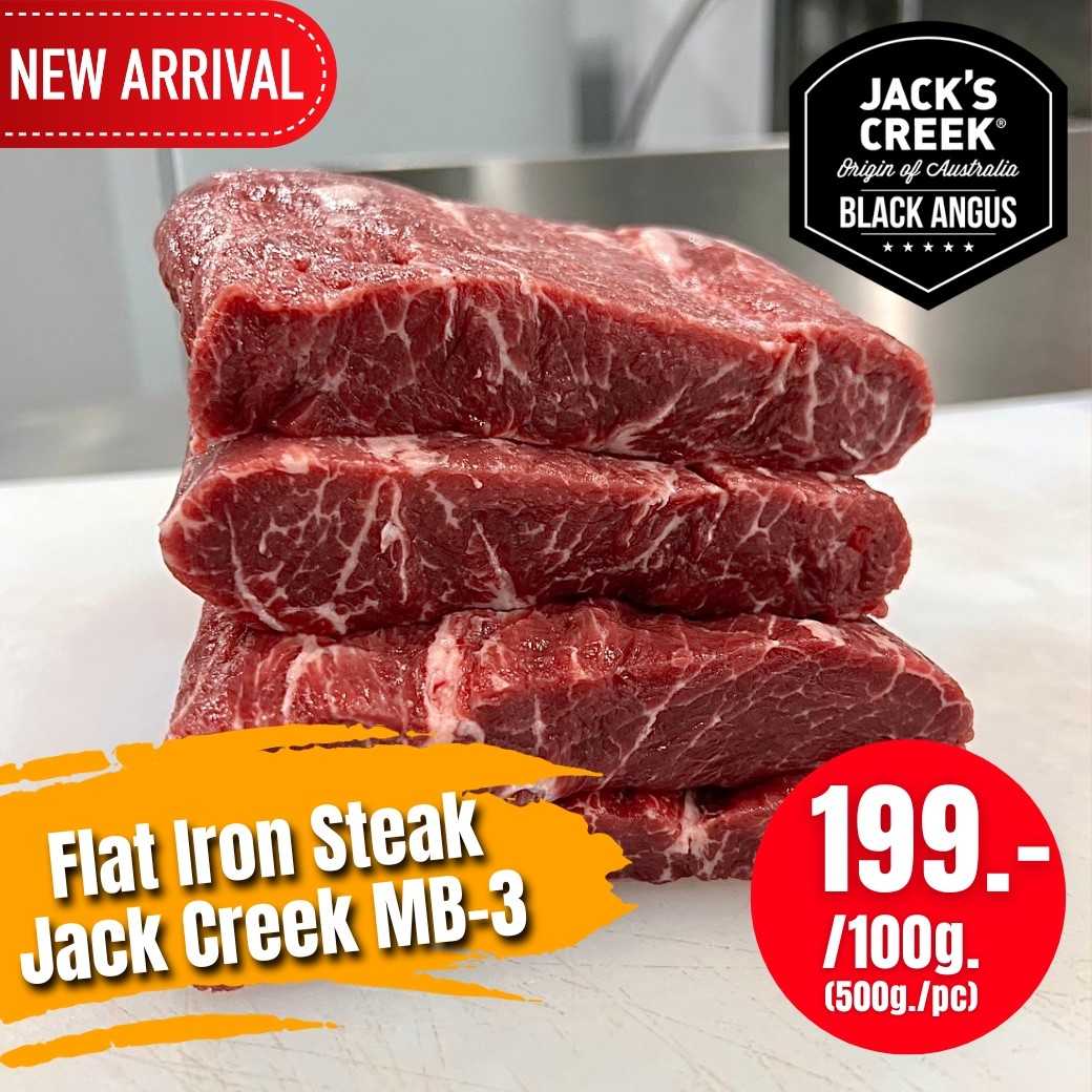 Jack Creek Black Angus Flat Iron Steak Mb-3 | LINE SHOPPING