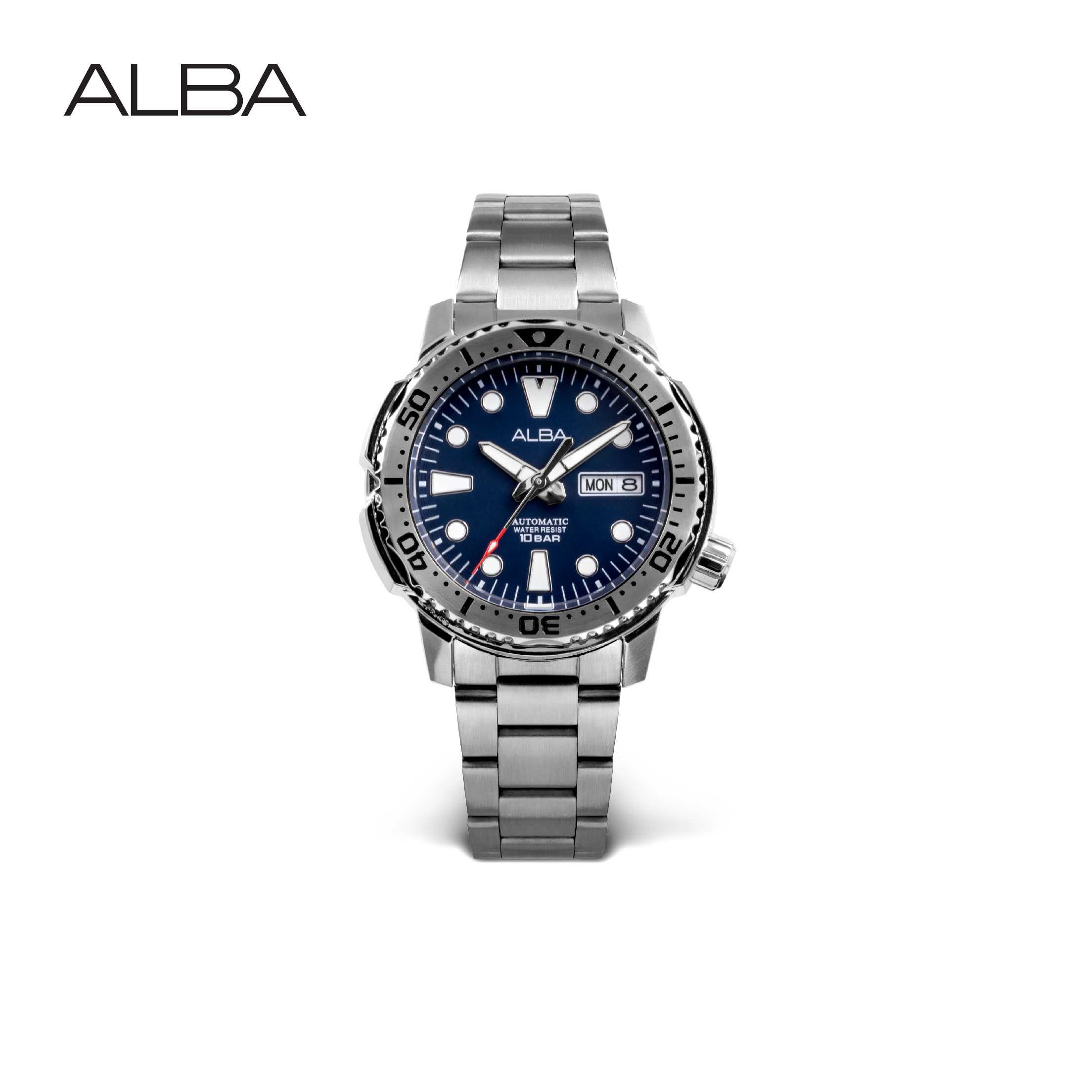 ALBA นาฬิกาข้อมือ Mini Tuna Automatic รุ่น AL4601X | LINE SHOPPING