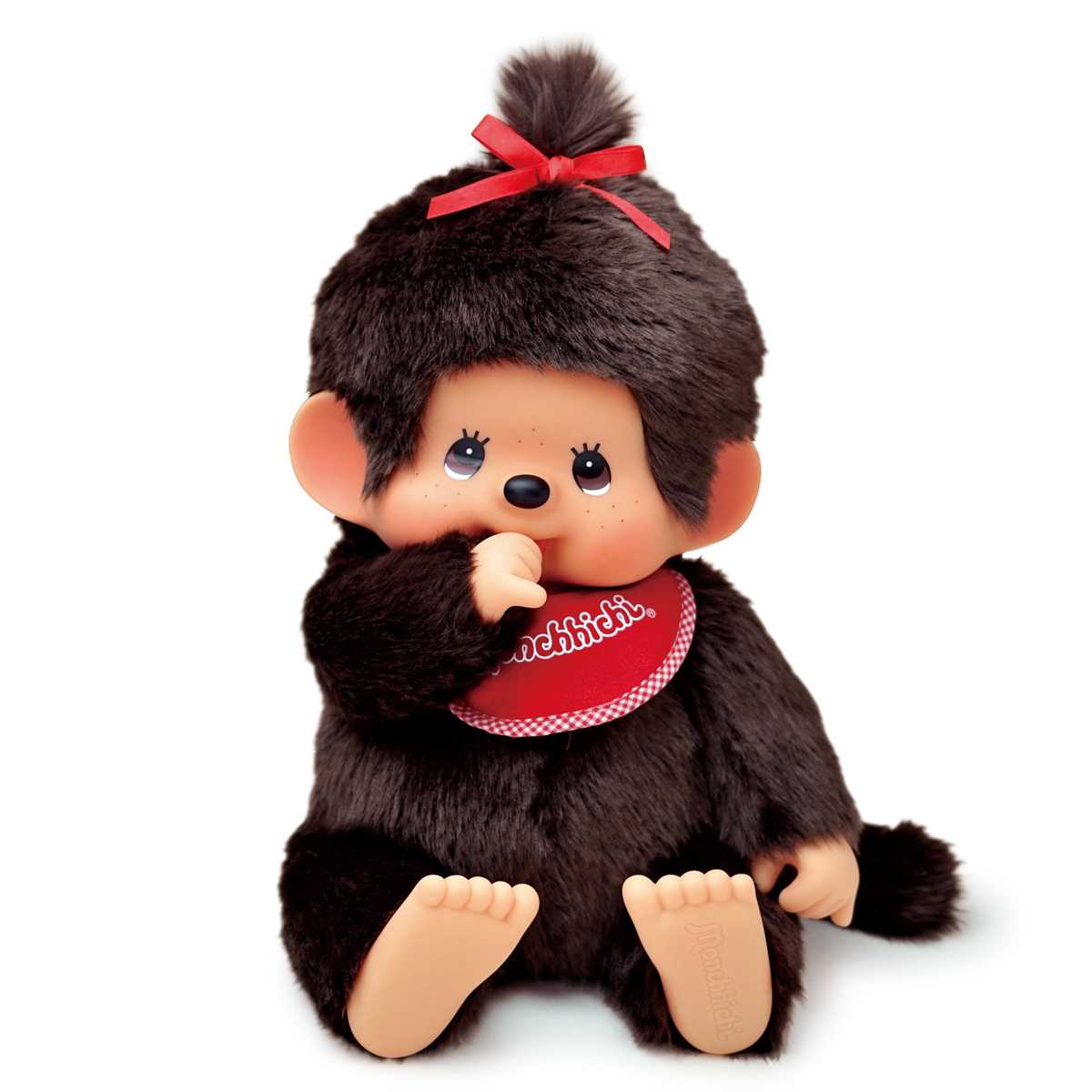 [พรีออเดอร์] Monchhichi ตุ๊กตา ม่อนชิชิ Premium Standard Size L 34 x 22 ...