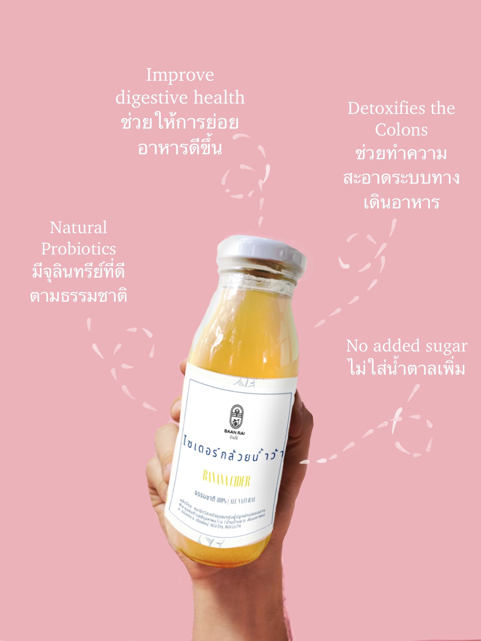 Banana Cider- น้ำหมักไซเดอร์กล้วยน้ำหว้า | LINE SHOPPING