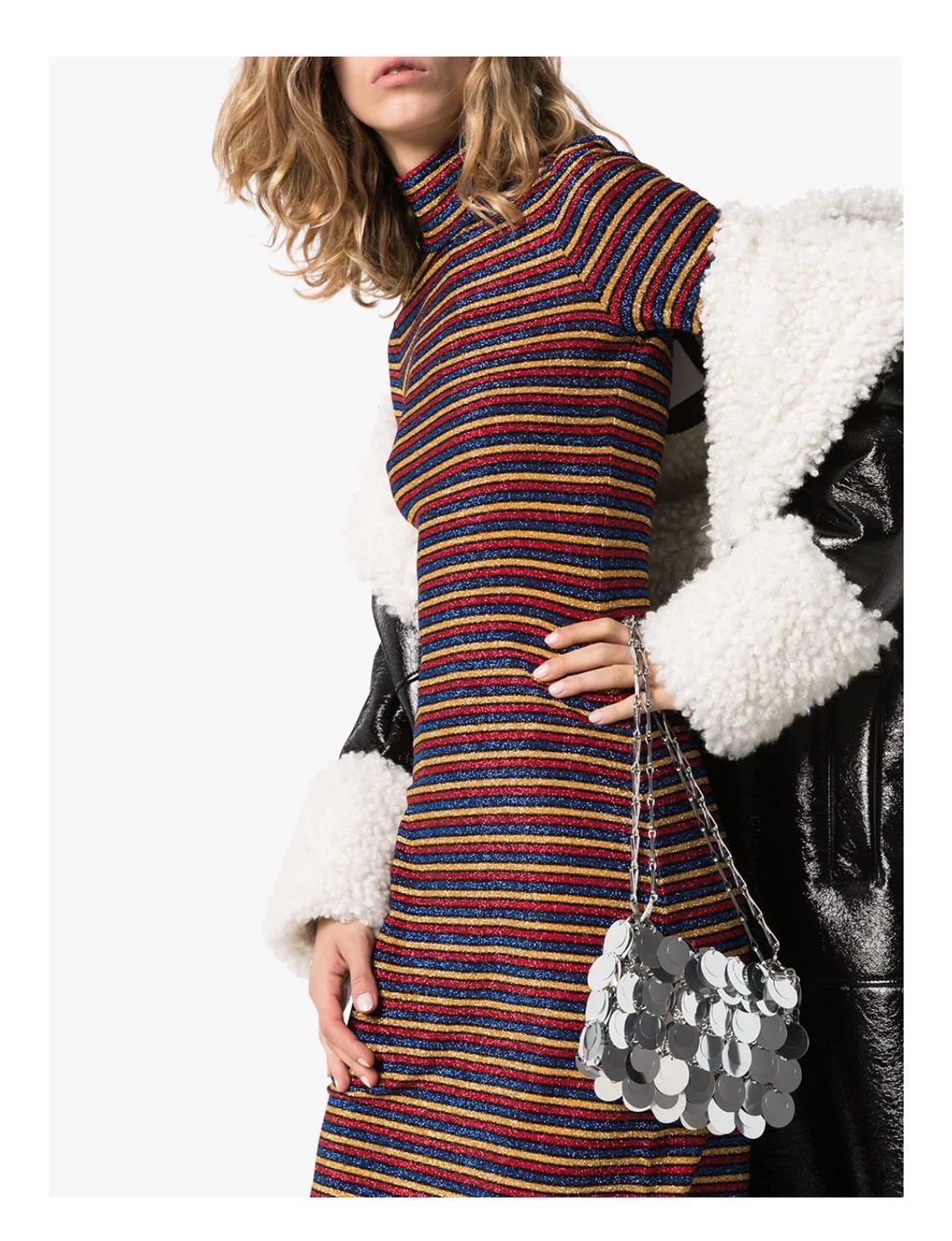 กระเป๋าแต่งเกล็ดปลาใหญ่ สะพายไหล่ และครอสบอดี้ได้ (moon wink)(moon wink ...