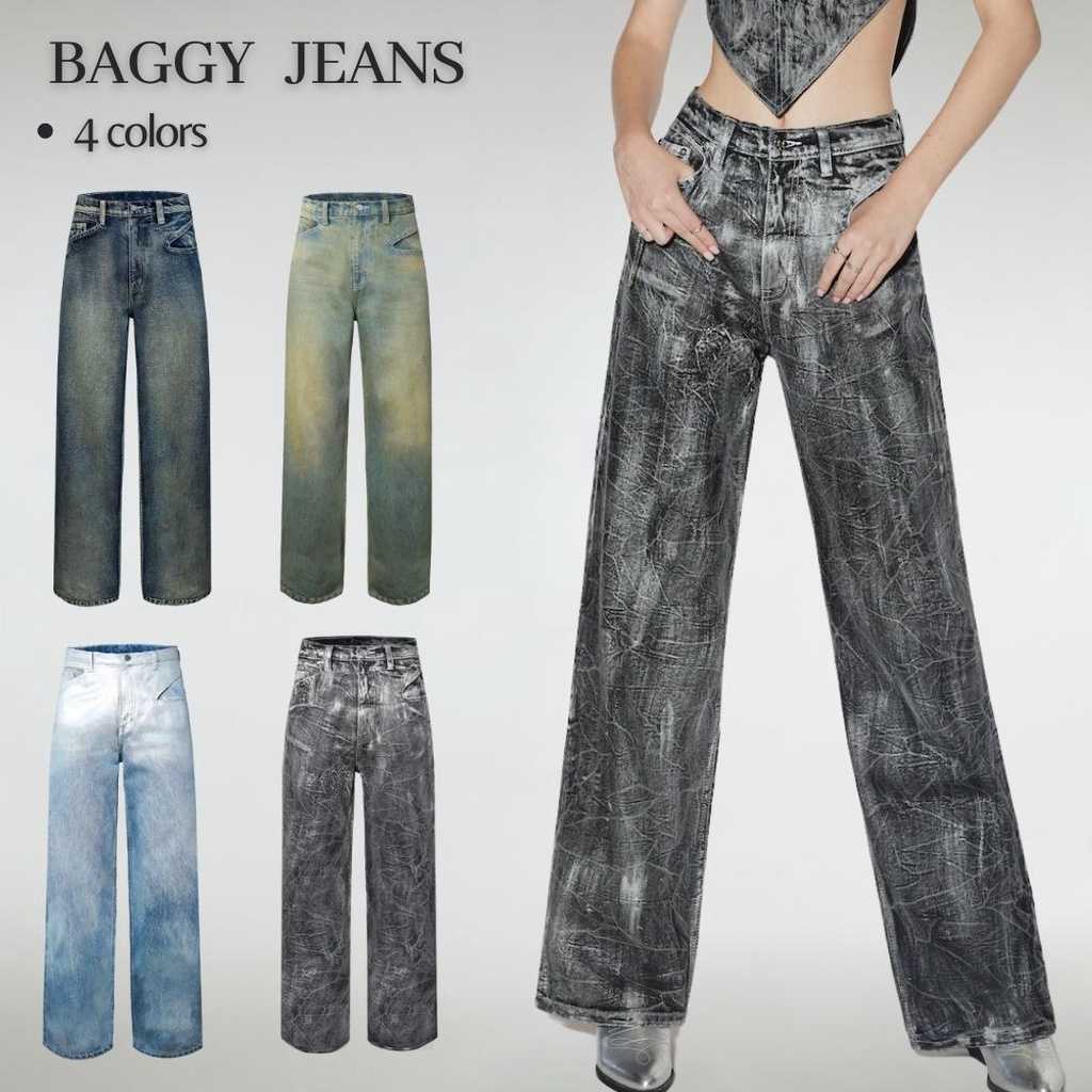 Merge Official - Baggy Jeans 4 Colors | LINE SHOPPING