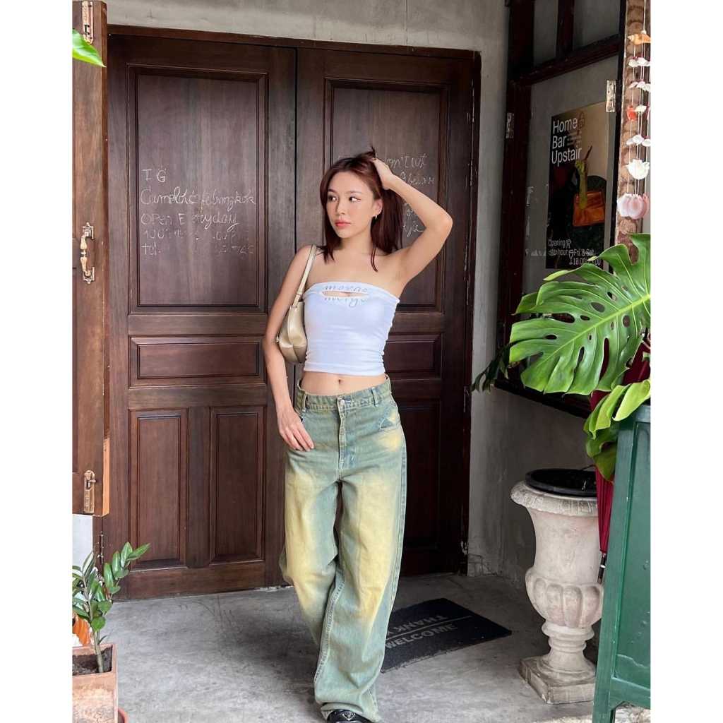 Merge Official - Baggy Jeans 7 Colors (พร้อมส่ง) | LINE SHOPPING