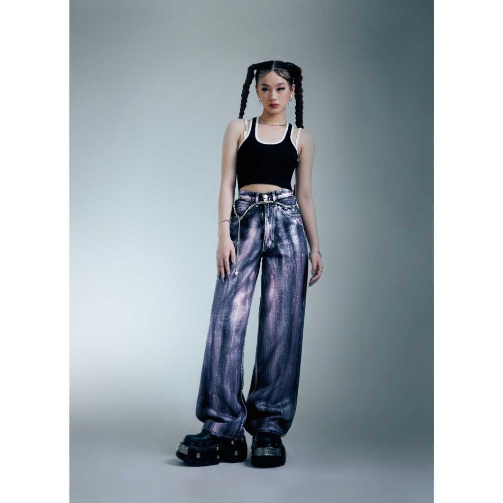 Merge Official - Signature Jeans 01 Metallic 3 Colors | LINE SHOPPING