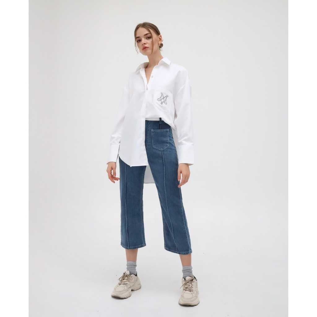 Merge Official - Cropped Jeans 08 2 Colors | LINE SHOPPING