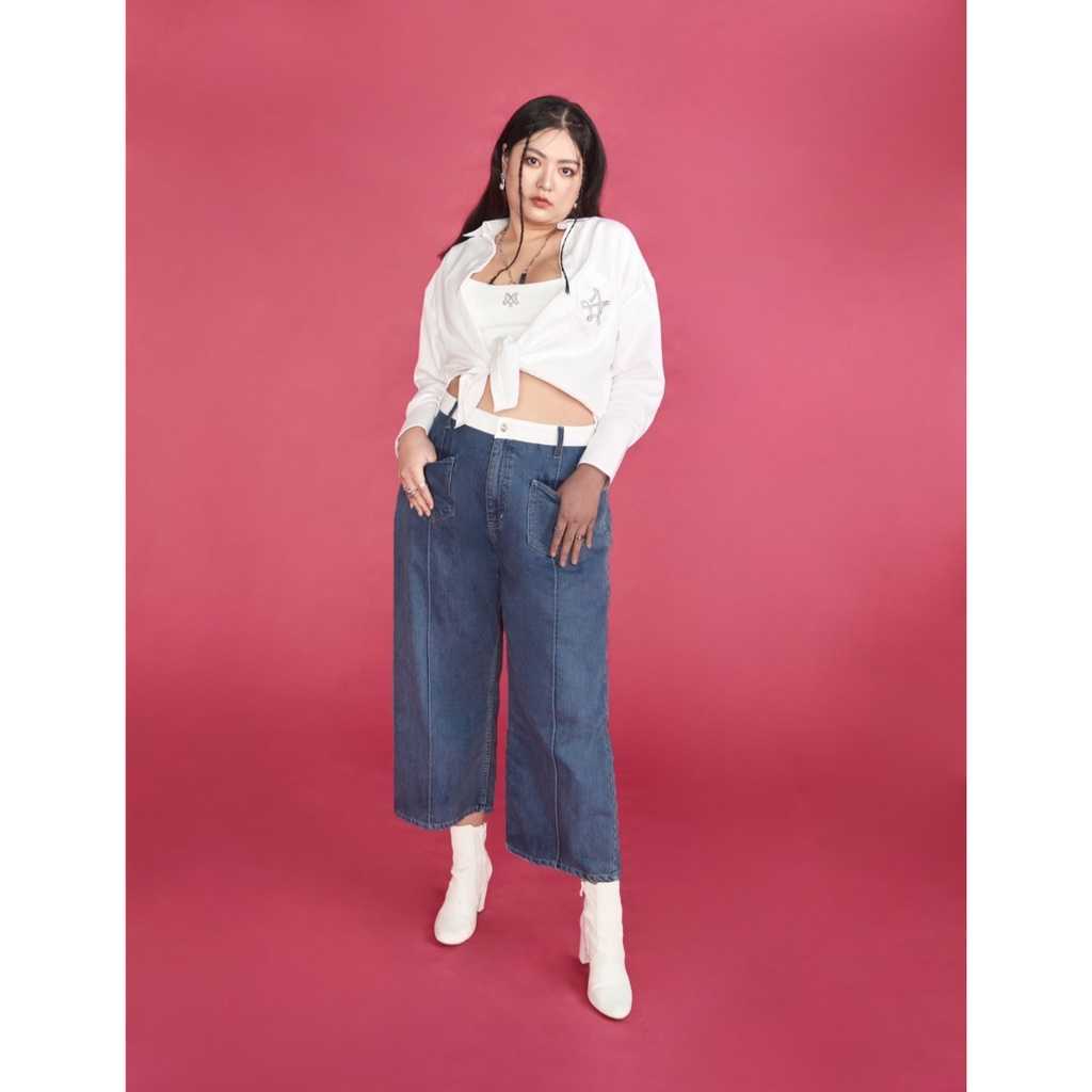 Merge Official - Cropped Jeans 08 2 Colors | LINE SHOPPING