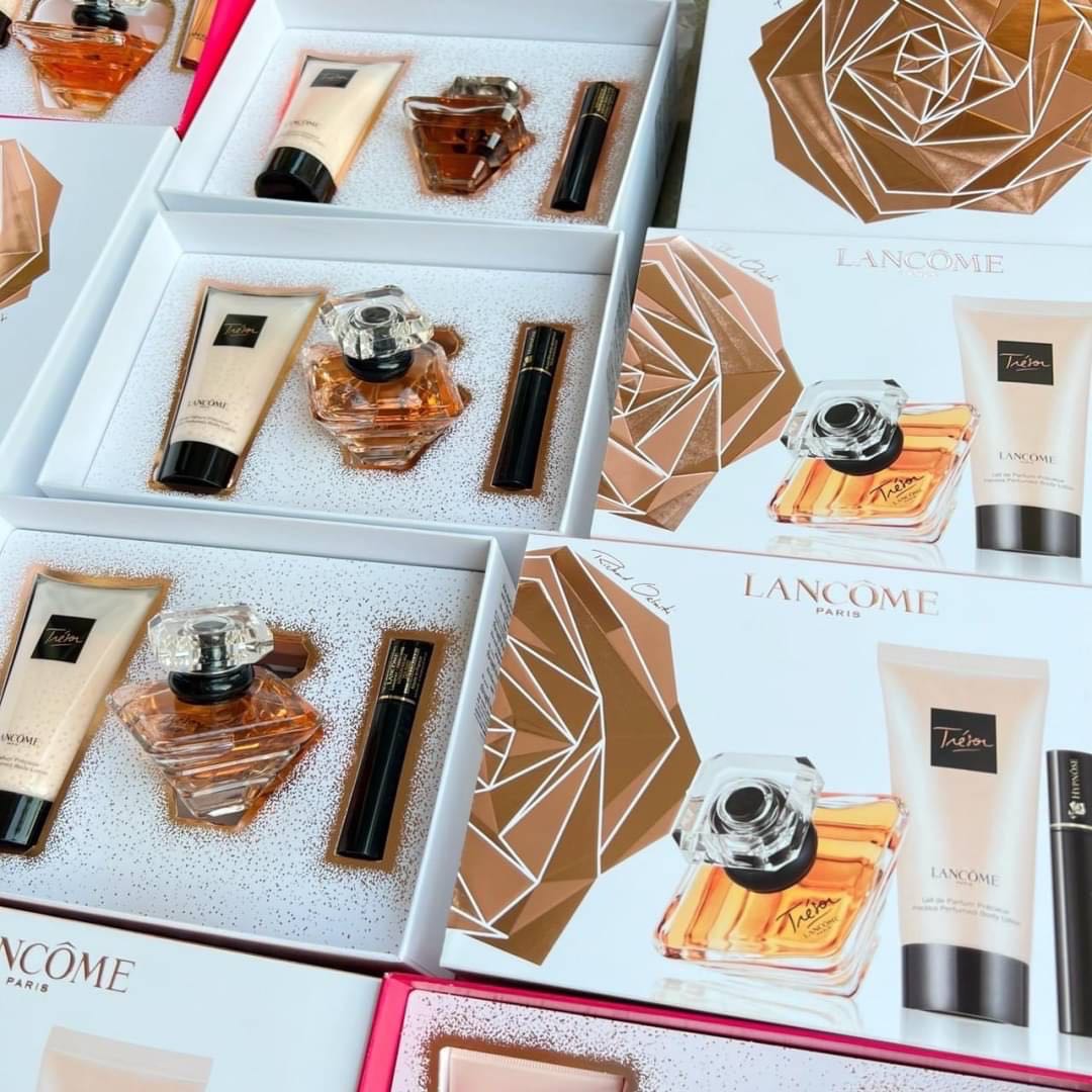 Lancome Tresor L'eau De Parfum Holiday Gift Set + Mascara | LINE SHOPPING