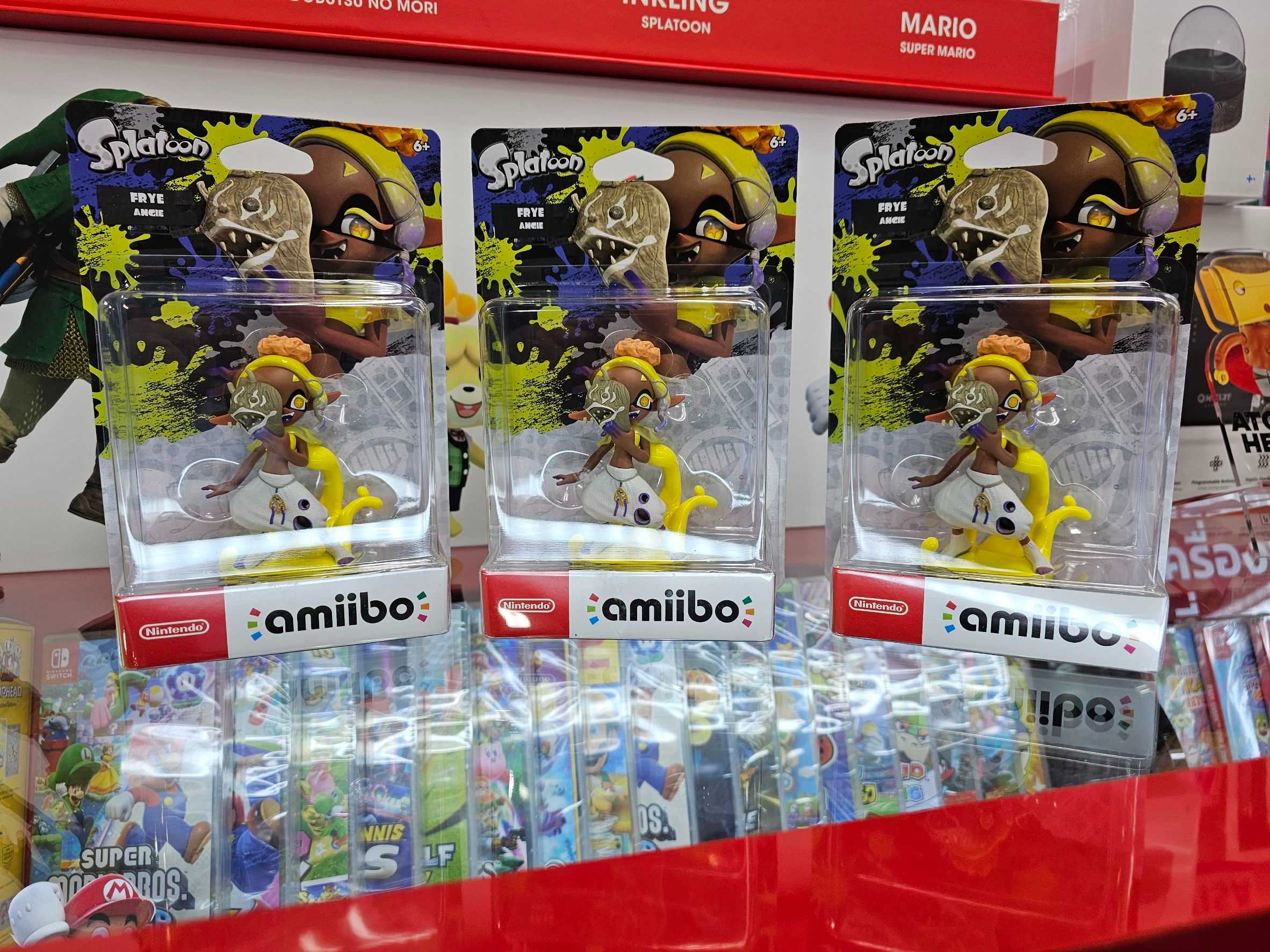 Deep Cut Set (Shiver Fuka, Frye Utsuho & Big Man Mantaro) - Amiibo Splatoon Collection | LINE ...