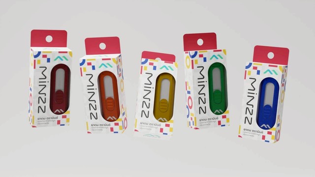 Minzz ยาดม 15 คาร์ตันบรรจุ 300 หลอด5สี สีละ 60 หลอด | LINE SHOPPING