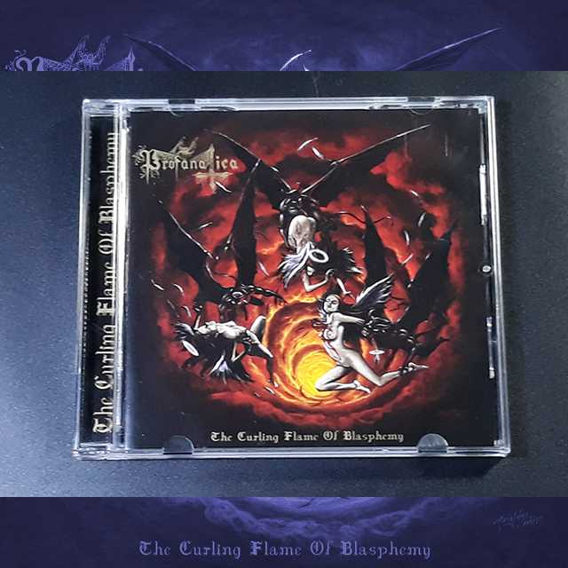 PROFANATICA'The Curling Flame of Blasphemy' CD | LINE SHOPPING