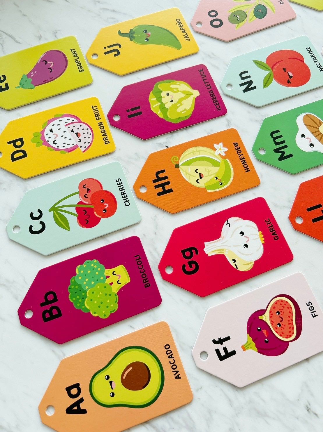 Flash Card Ring ลาย A is Avocado | LINE SHOPPING